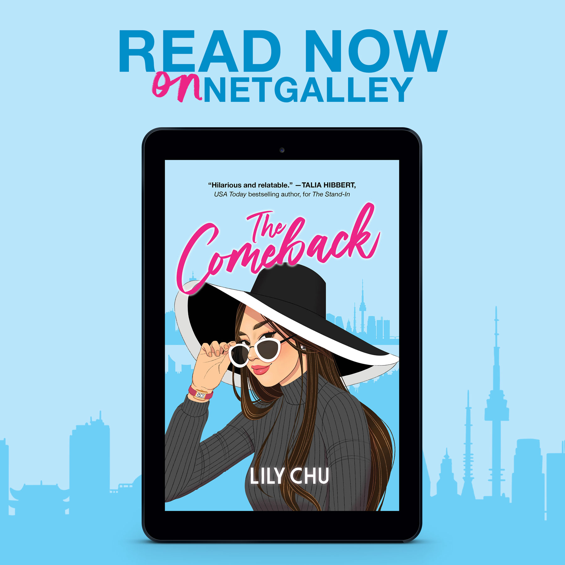 The Comeback is on NetGalley — Lily Chu