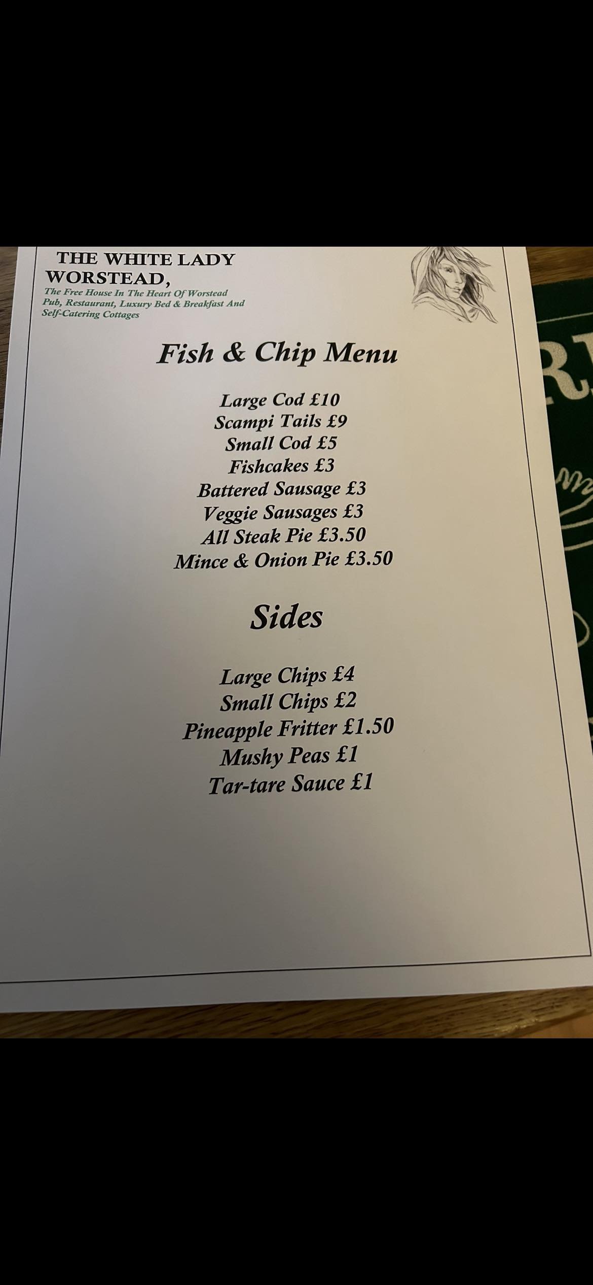 THE WHITE LADY WORSTEAD