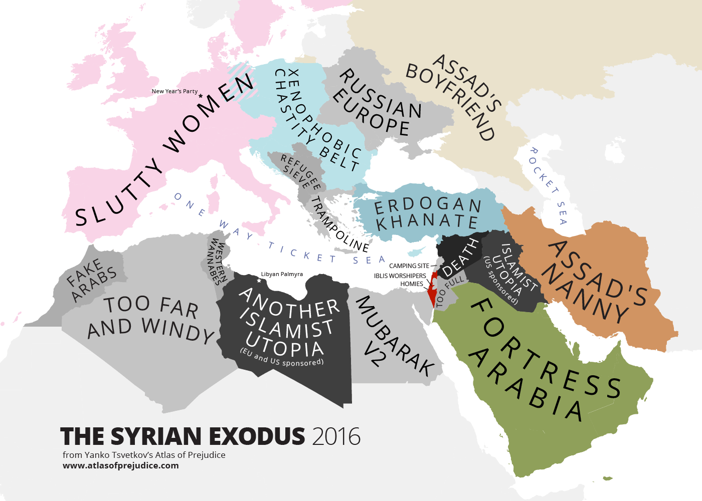 The Syrian Exodus — Alphadesigner