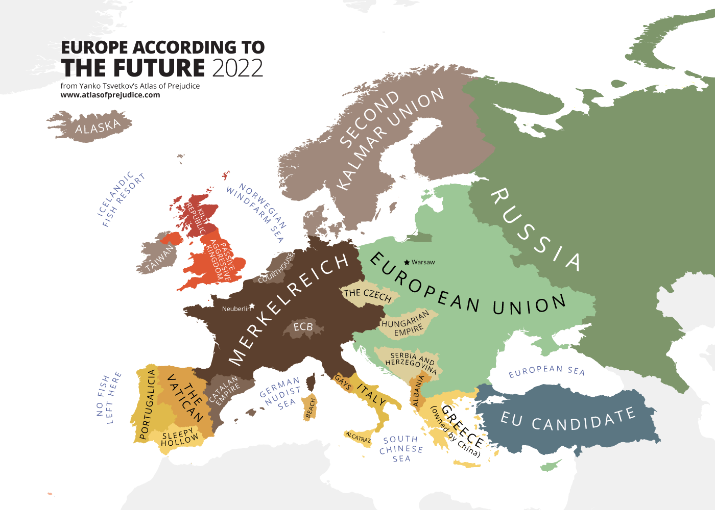 Europe According to the Future — Alphadesigner