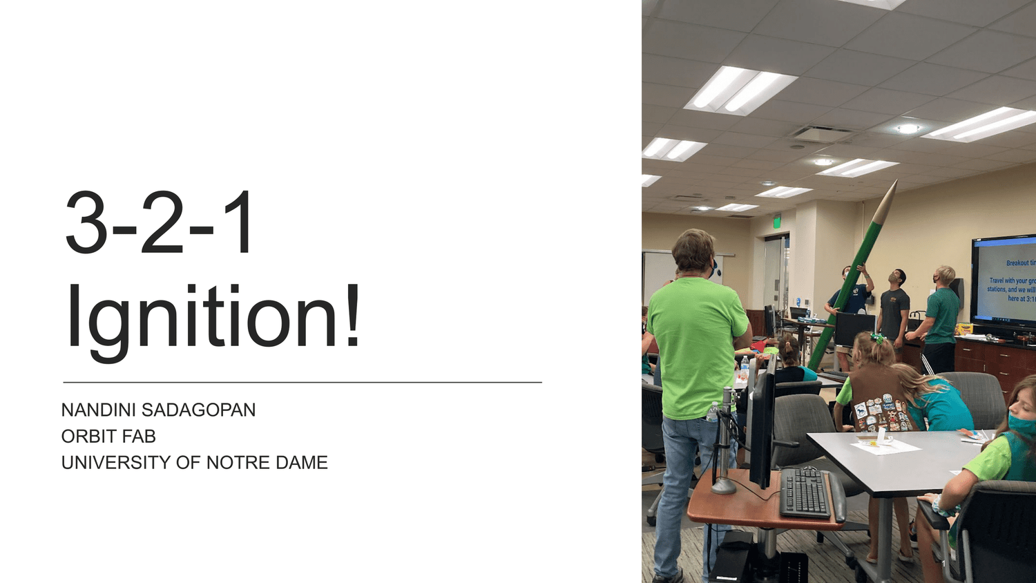 3-2-1 Ignition! by Nandini Sadagopan — Zed Factor Fellowship