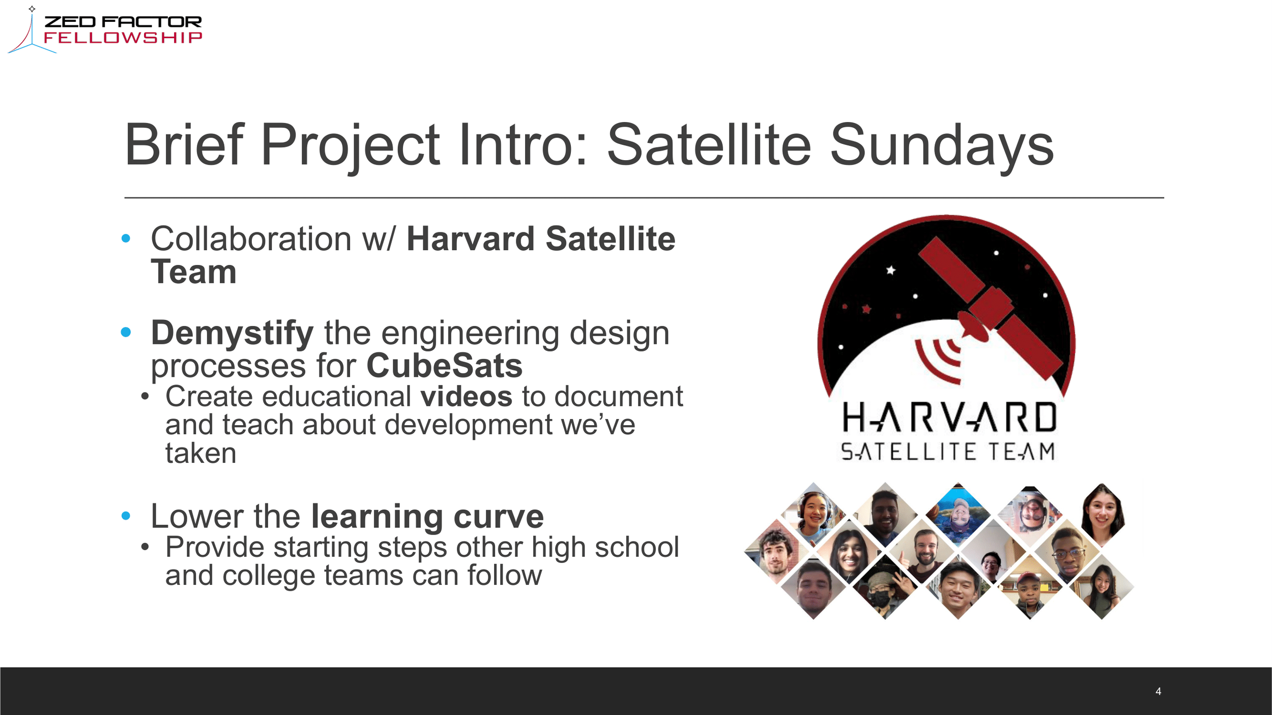 Satellite Sundays - Getting Up to Orbit by Grace Kim — Zed Factor Fellowship