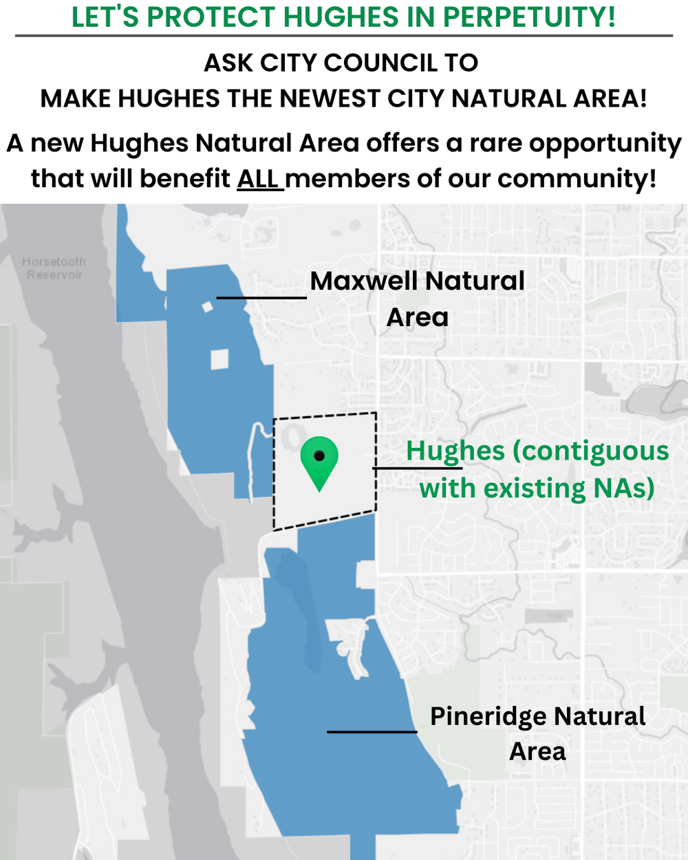 PLEASE TELL CITY COUNCIL NOW TO NOT EXPLOIT HUGHES OPEN SPACE AS A ...