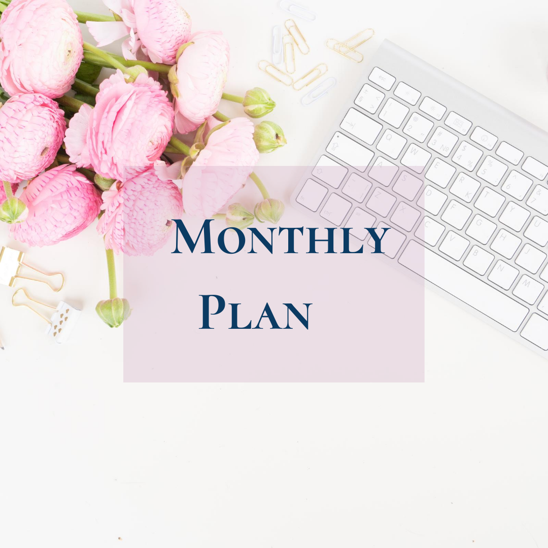 Monthly Plan Lucy Hicks Virtual Assistant