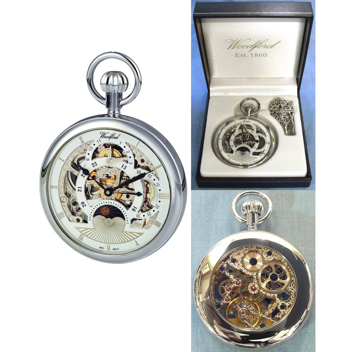 Open Face Pocket Watches — Harrison & Simmonds