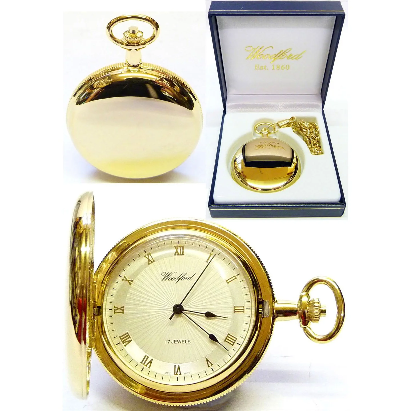 Full Hunter Pocket Watches — Harrison & Simmonds