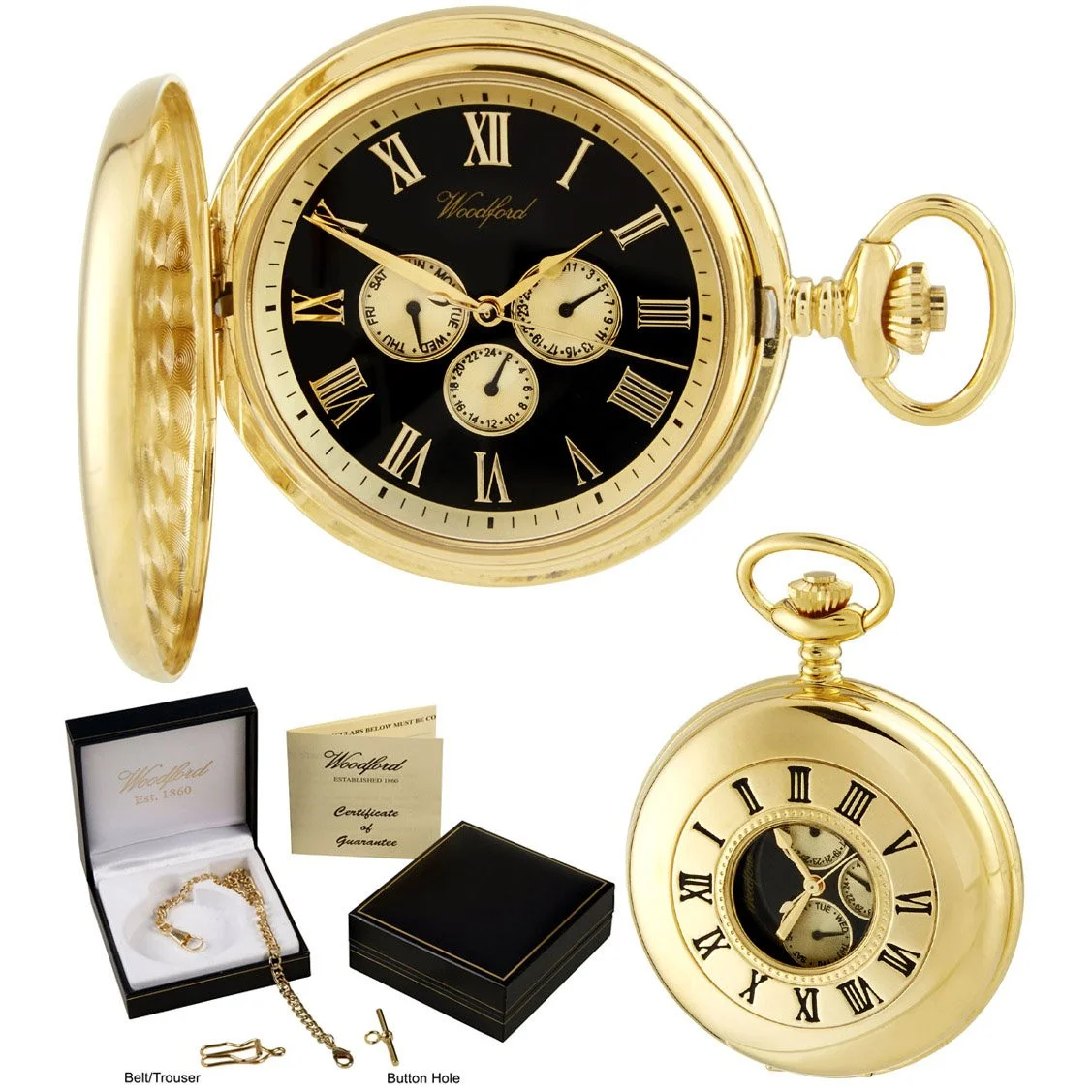 Half Hunter Pocket Watches — Harrison & Simmonds