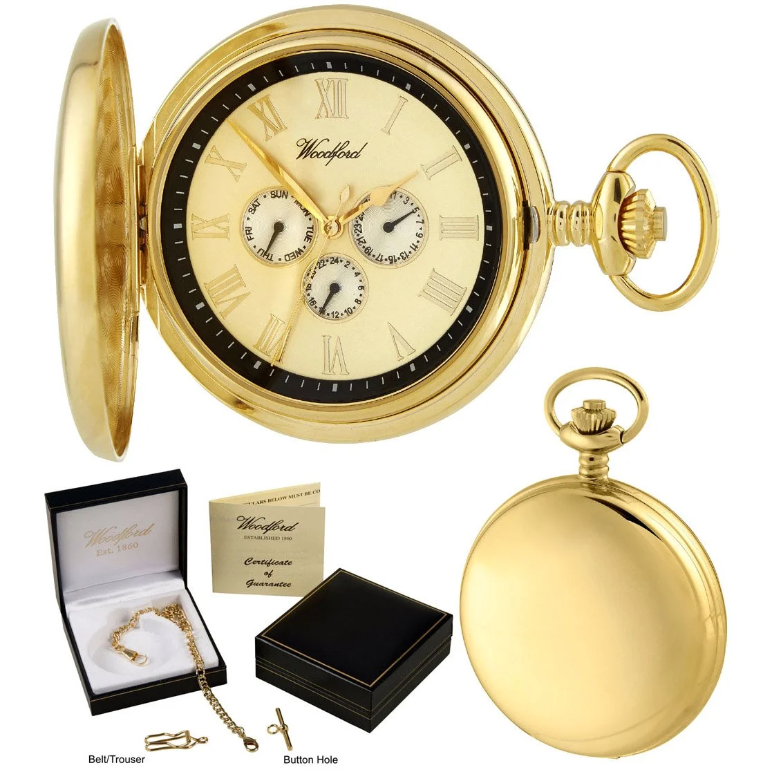 Full Hunter Pocket Watches — Harrison & Simmonds