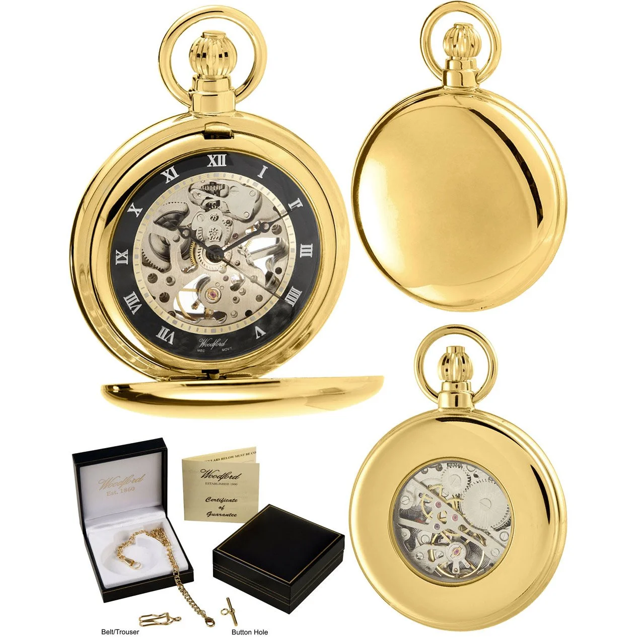 Full Hunter Pocket Watches — Harrison & Simmonds