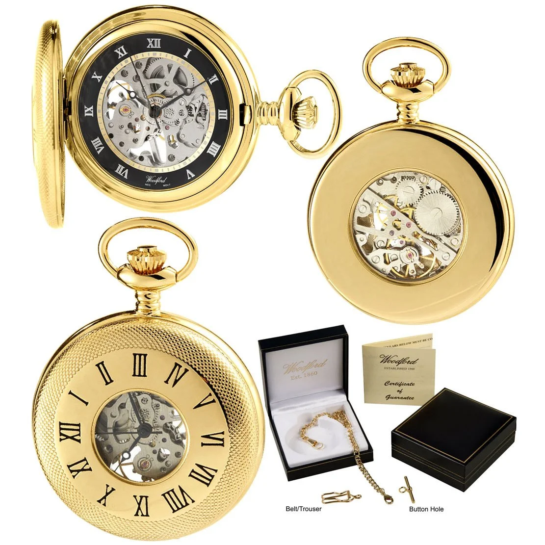 Half Hunter Pocket Watches — Harrison & Simmonds