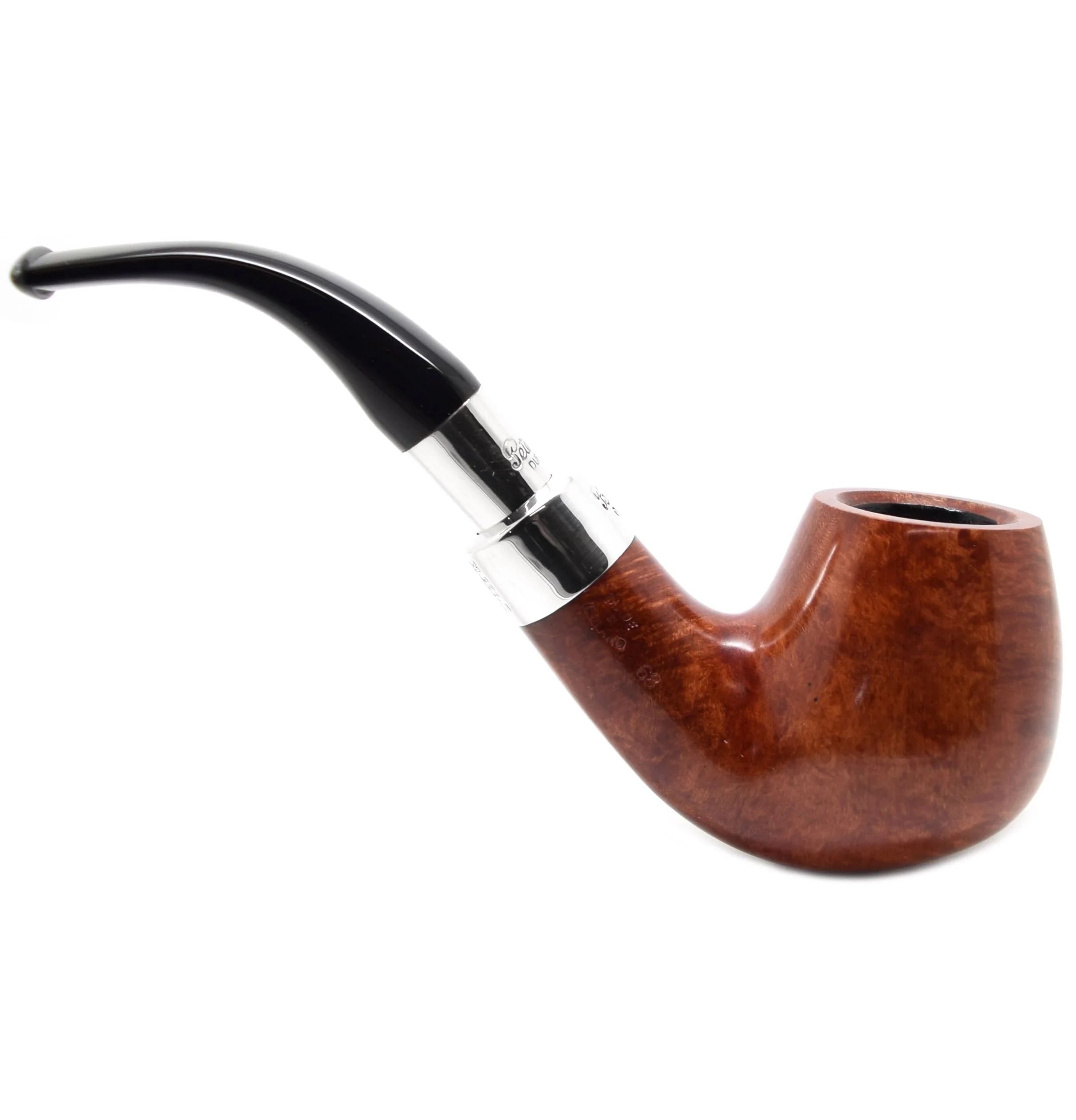Peterson Sterling Silver Mounted Pipes — Harrison & Simmonds