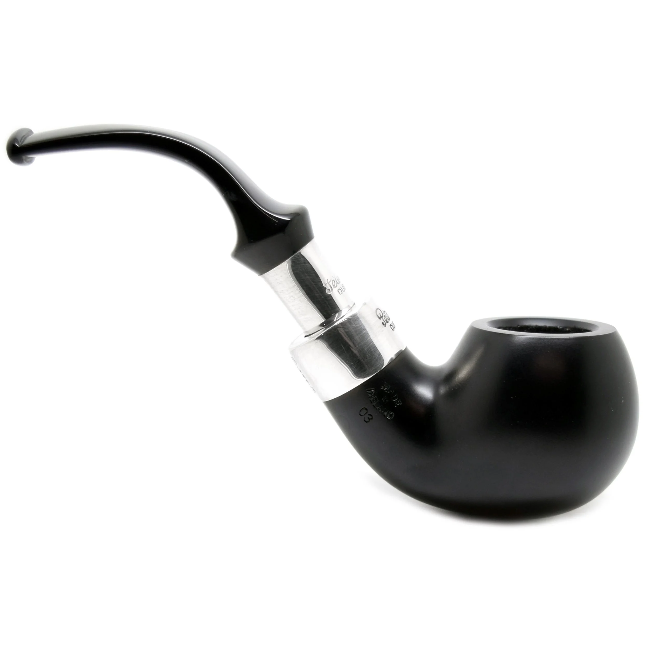 Peterson Sterling Silver Mounted Pipes — Harrison & Simmonds