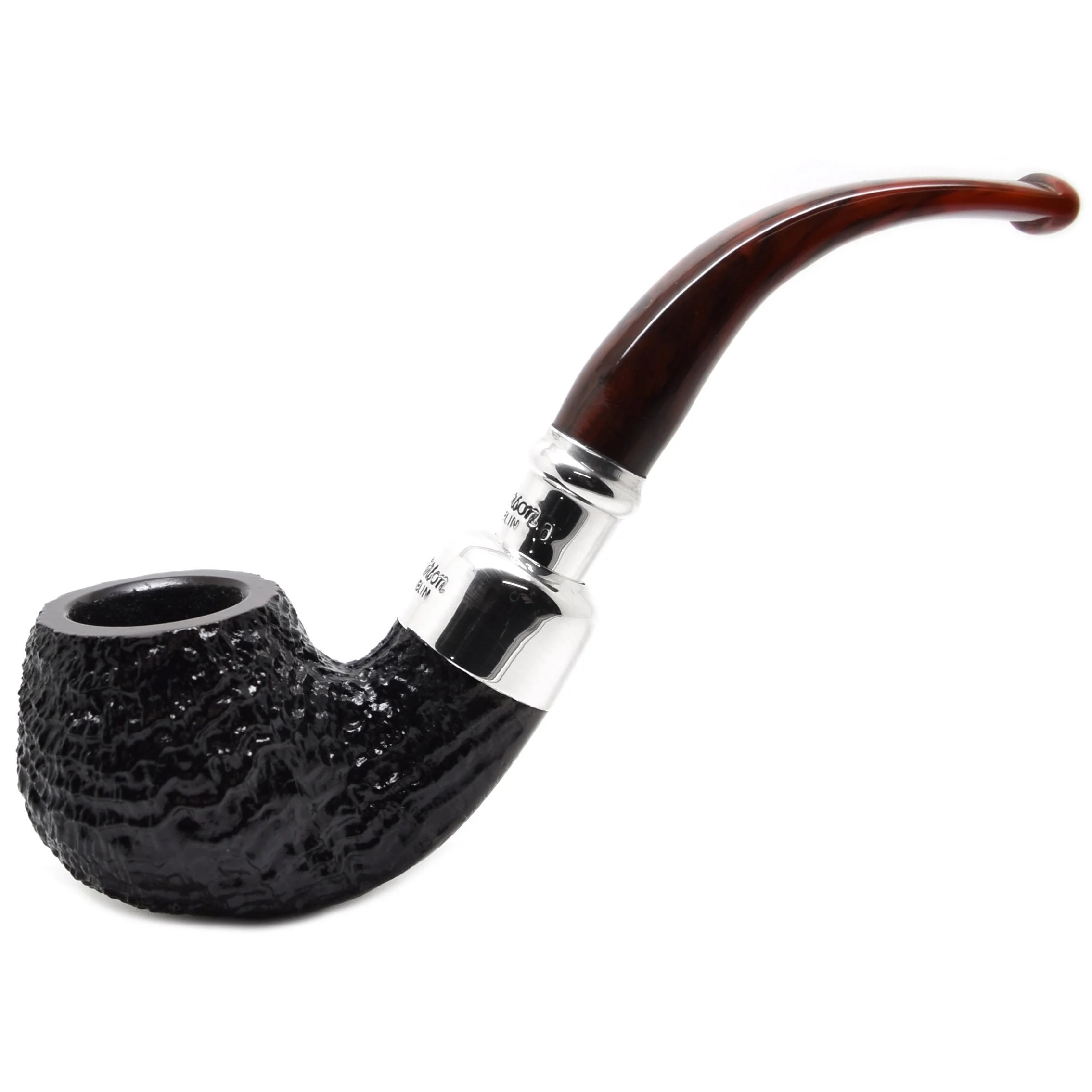 Peterson Sterling Silver Mounted Pipes — Harrison & Simmonds