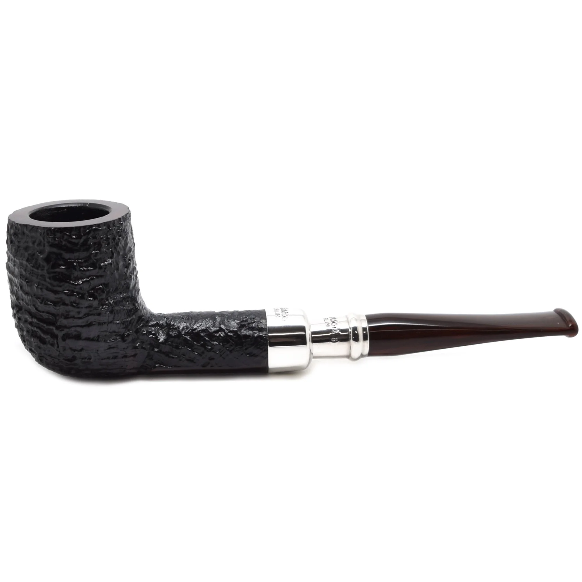 Peterson Sterling Silver Mounted Pipes — Harrison & Simmonds