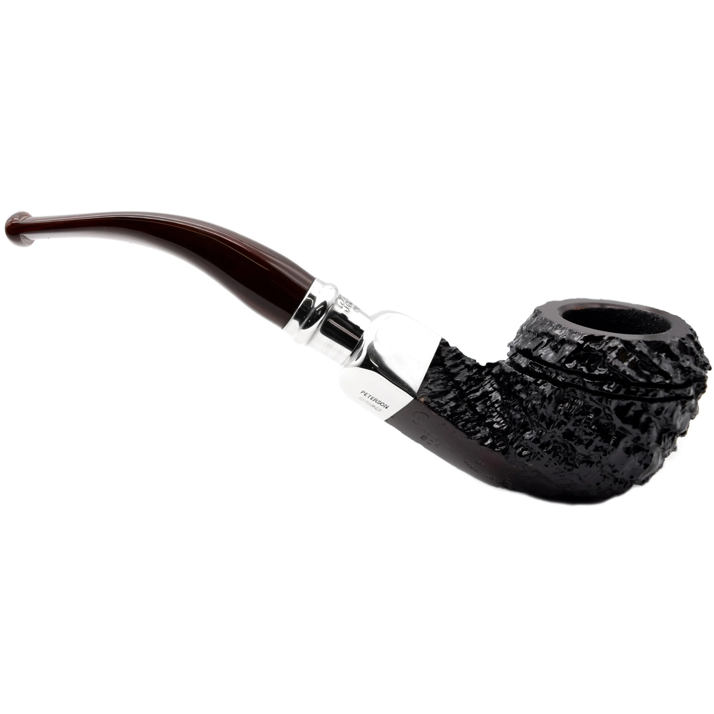 Peterson Sterling Silver Mounted Pipes — Harrison & Simmonds