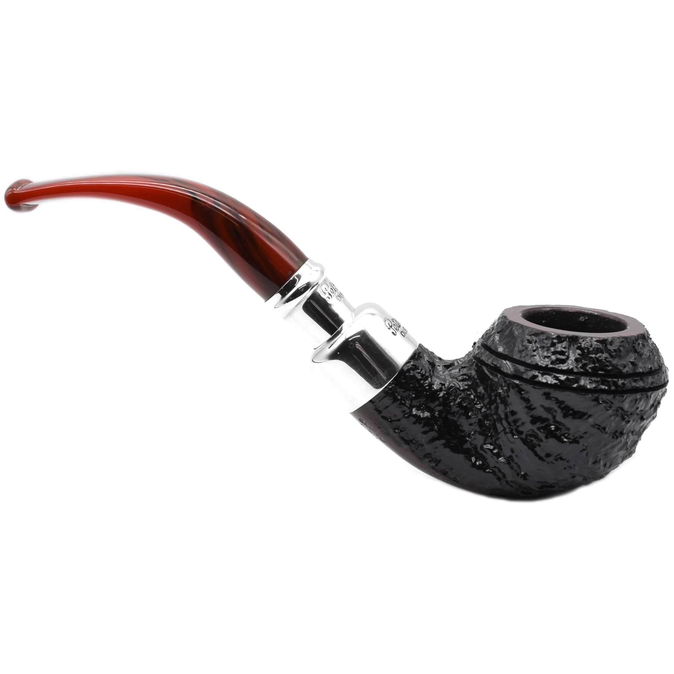 Peterson Sterling Silver Mounted Pipes — Harrison & Simmonds