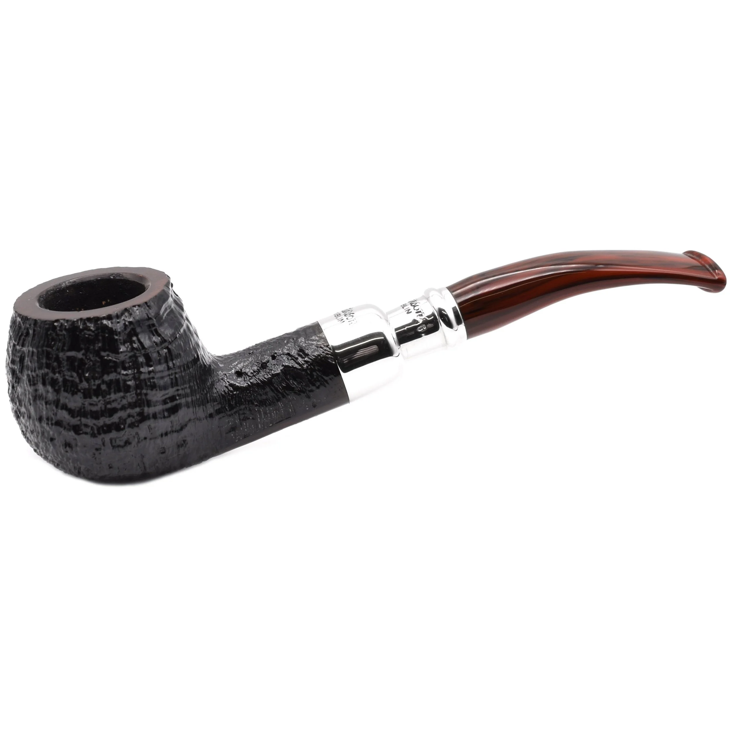 Peterson Sterling Silver Mounted Pipes — Harrison & Simmonds