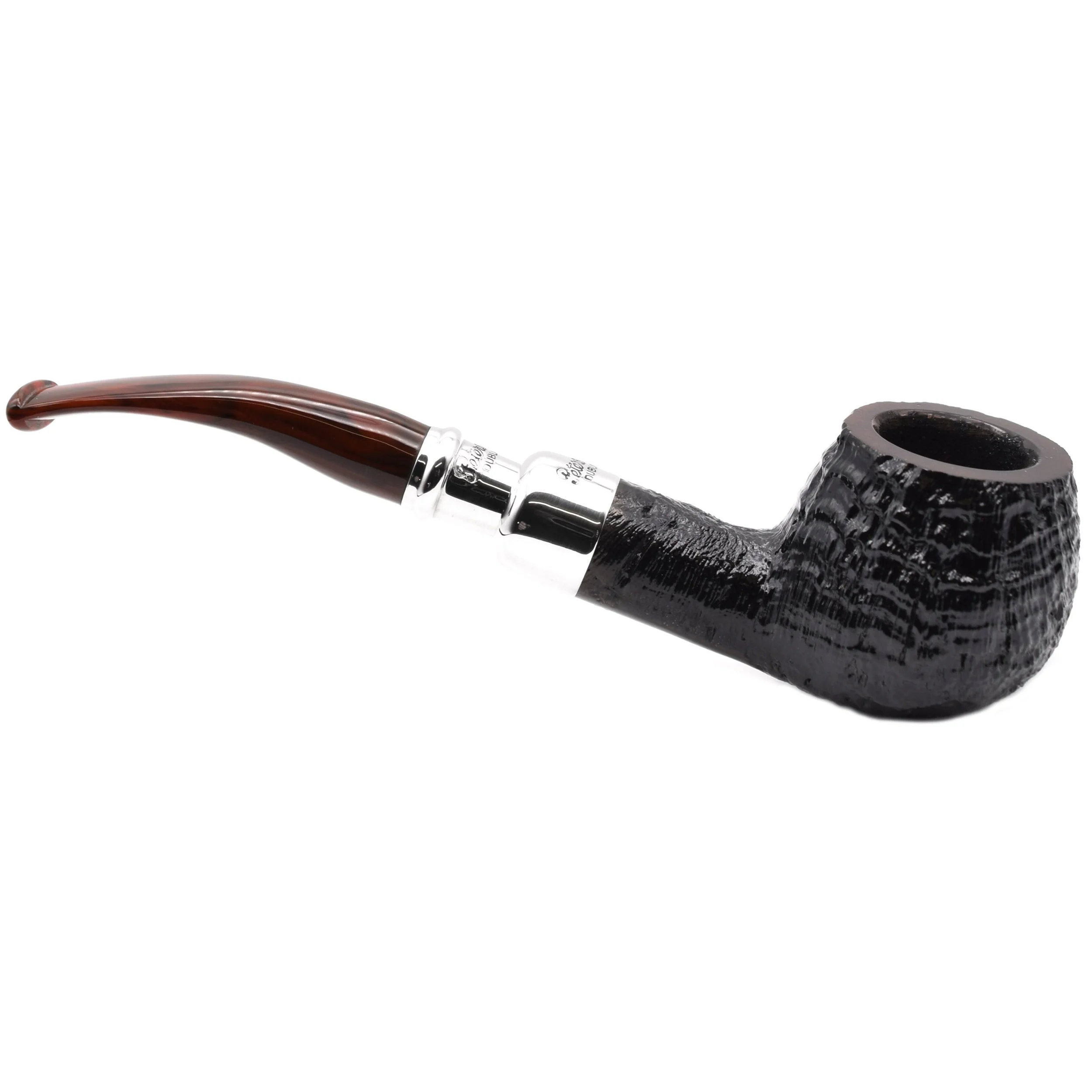 Peterson Sterling Silver Mounted Pipes — Harrison & Simmonds