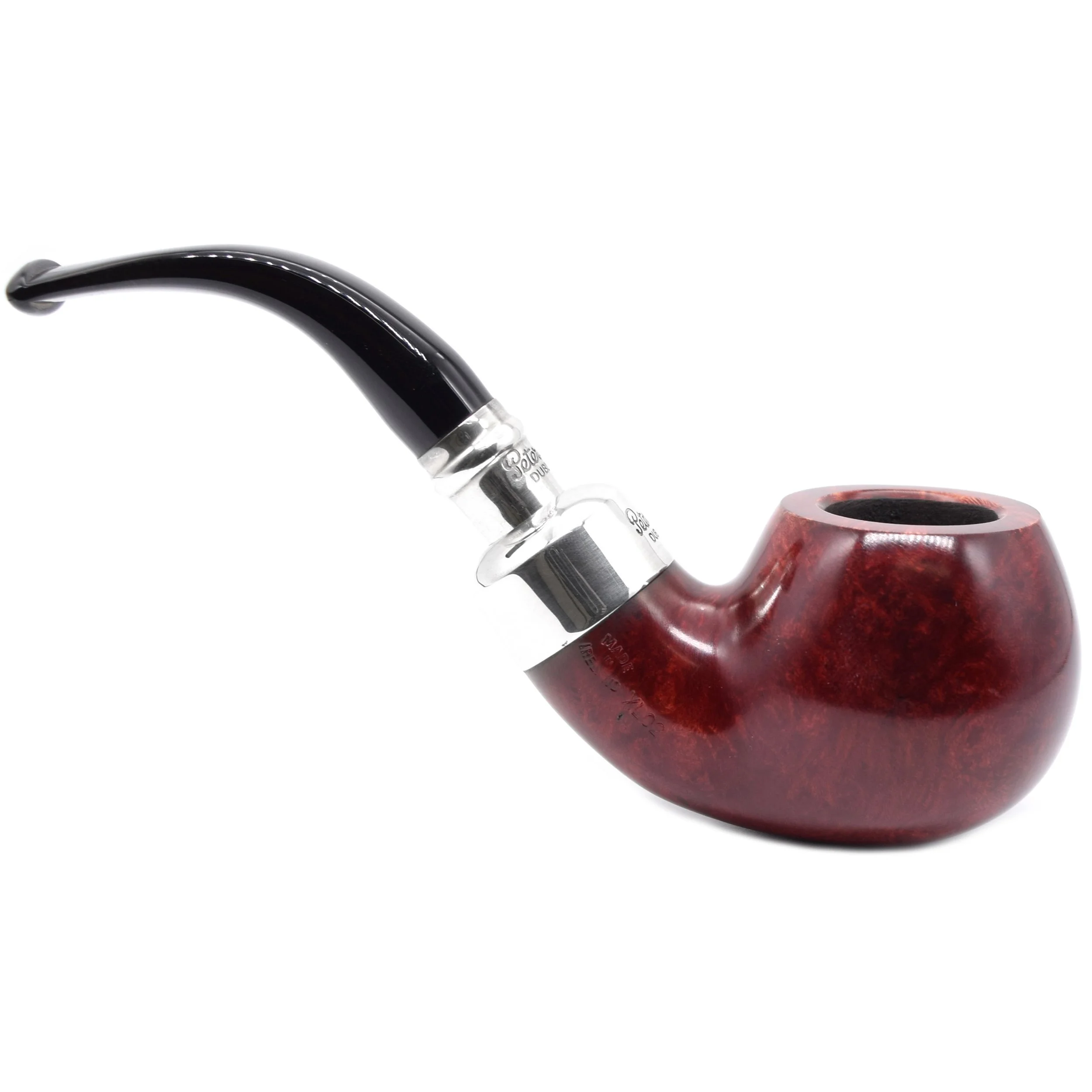 Peterson Sterling Silver Mounted Pipes — Harrison & Simmonds