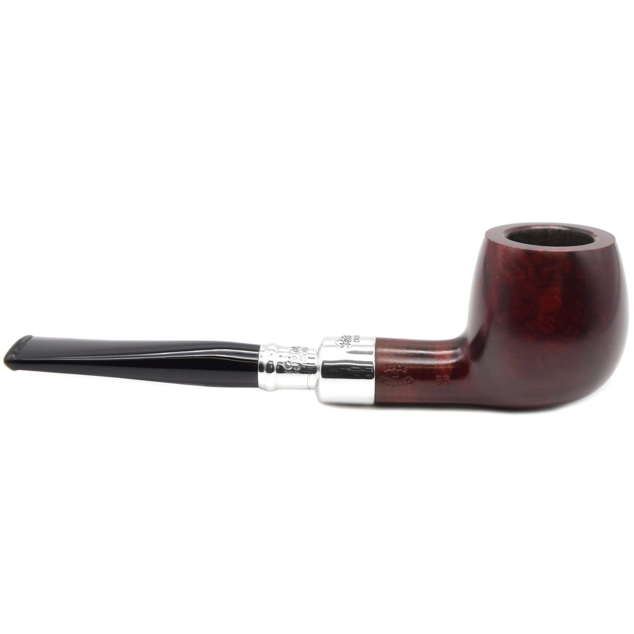 Peterson Sterling Silver Mounted Pipes — Harrison & Simmonds