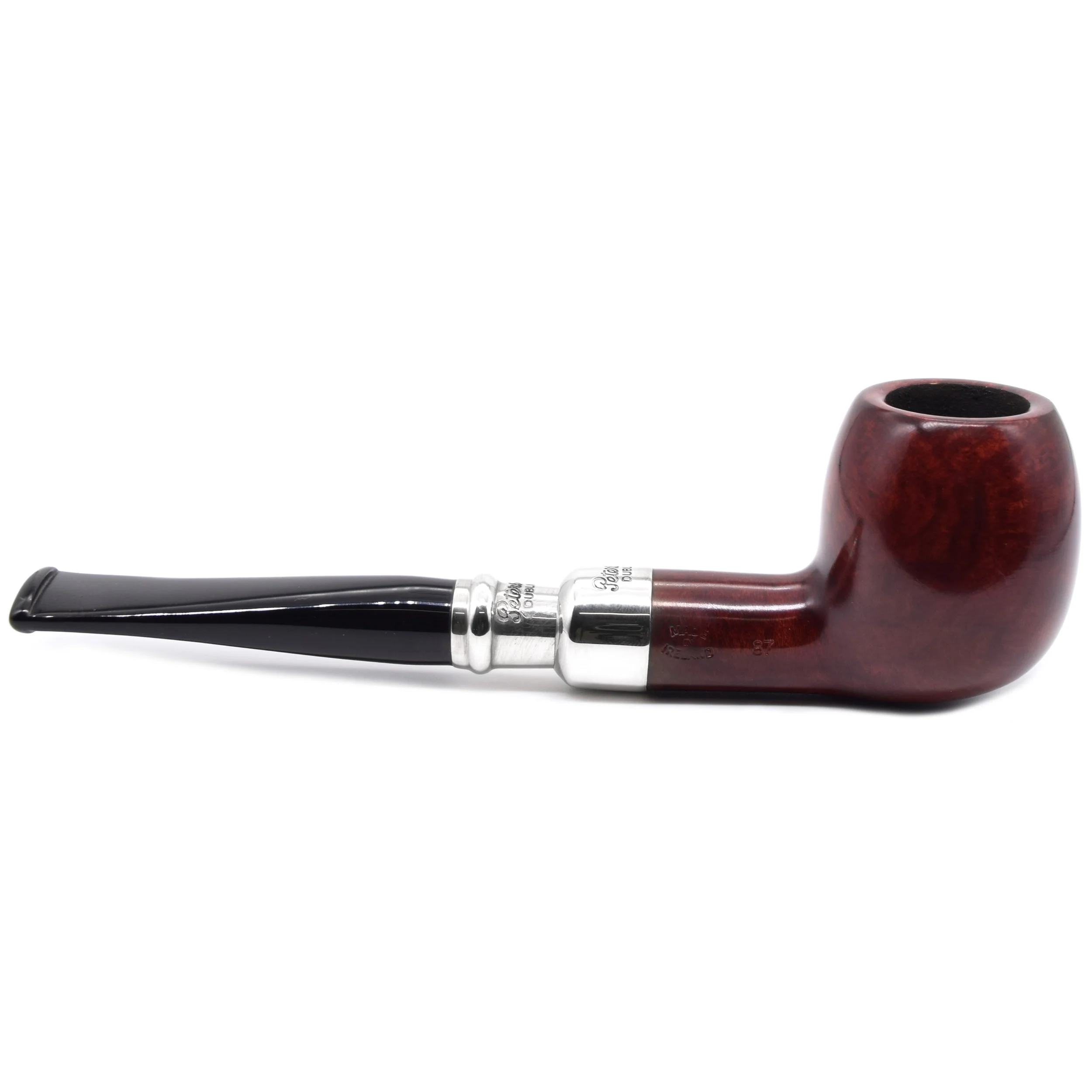 Peterson Sterling Silver Mounted Pipes — Harrison & Simmonds
