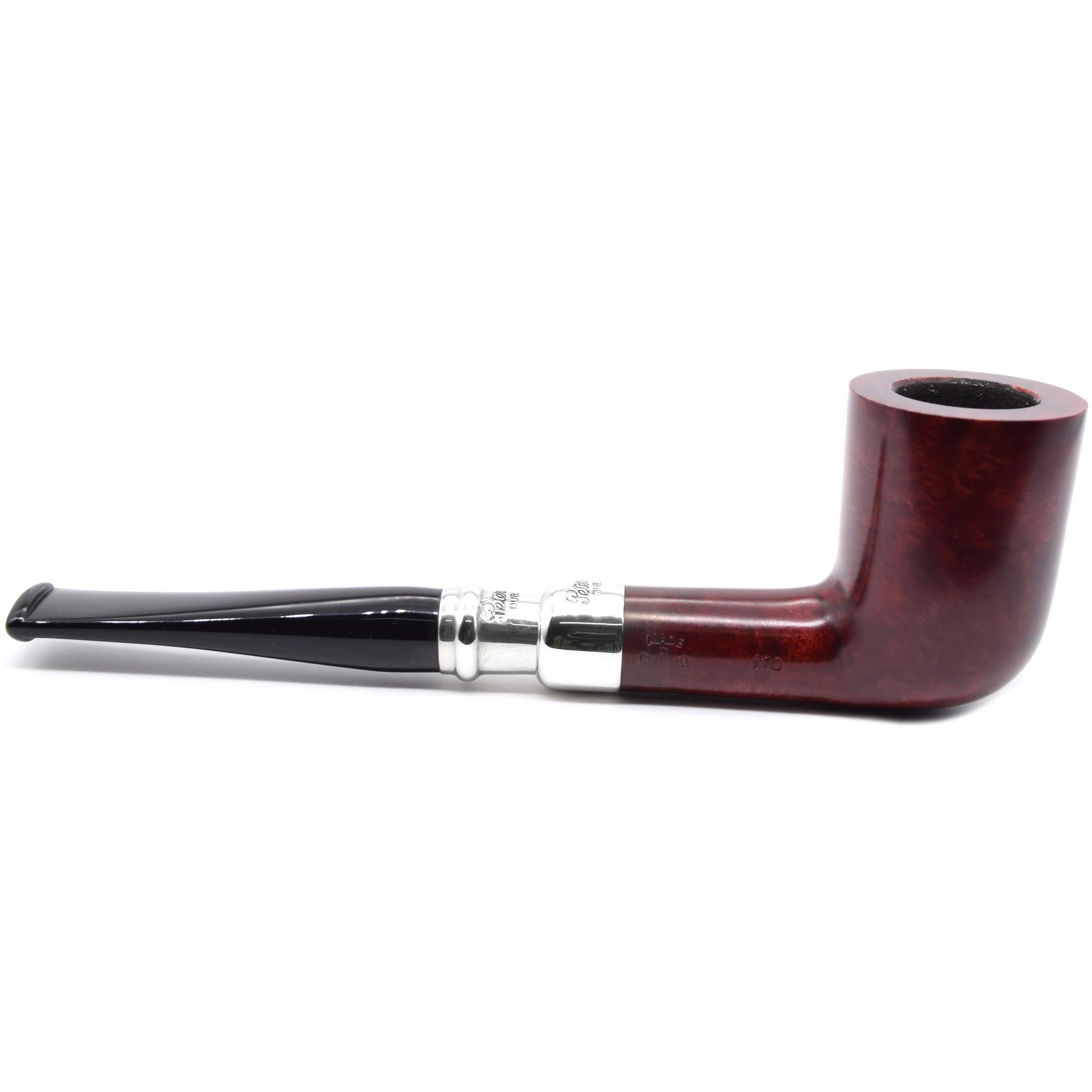 Peterson Sterling Silver Mounted Pipes — Harrison & Simmonds