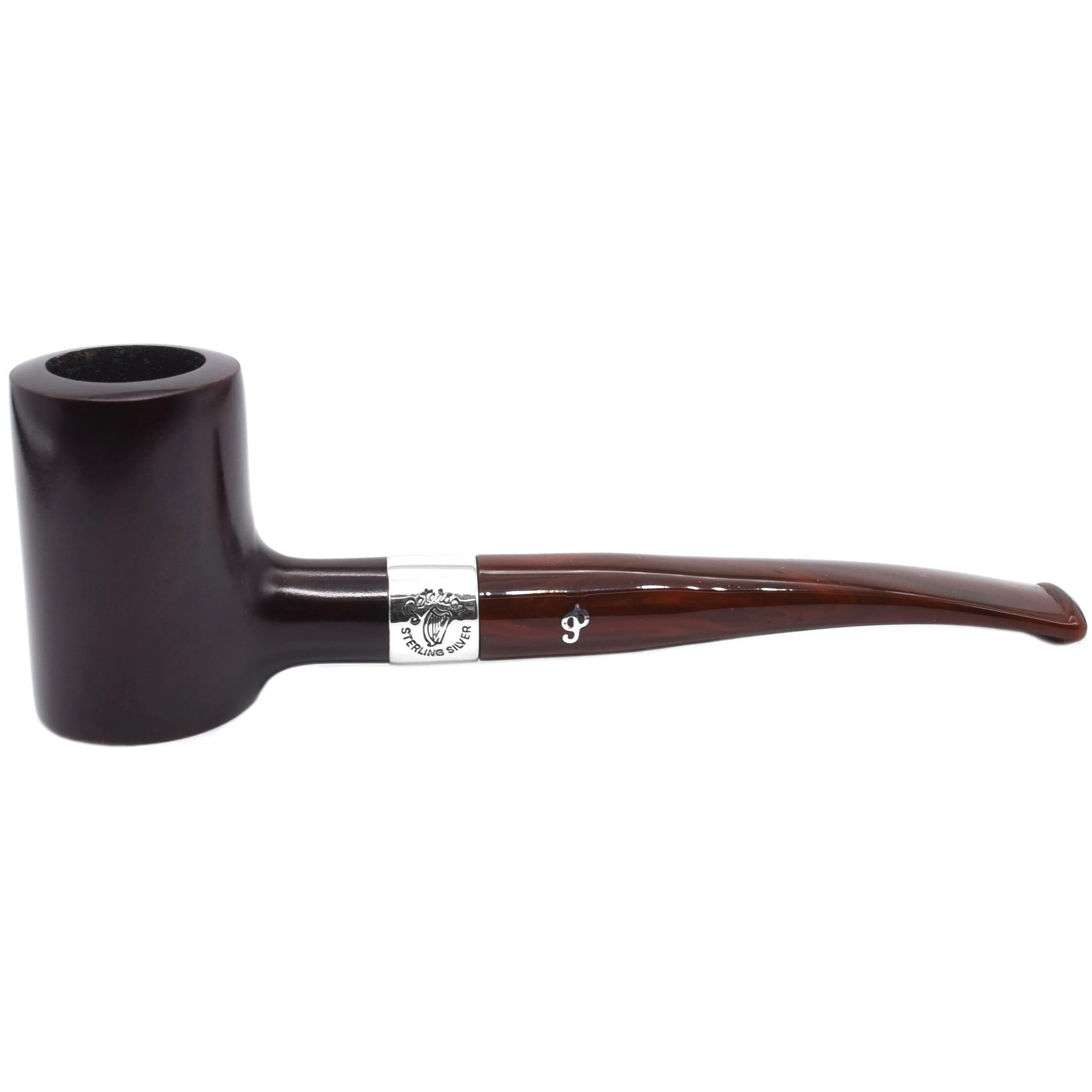 Peterson Sterling Silver Mounted Pipes — Harrison & Simmonds