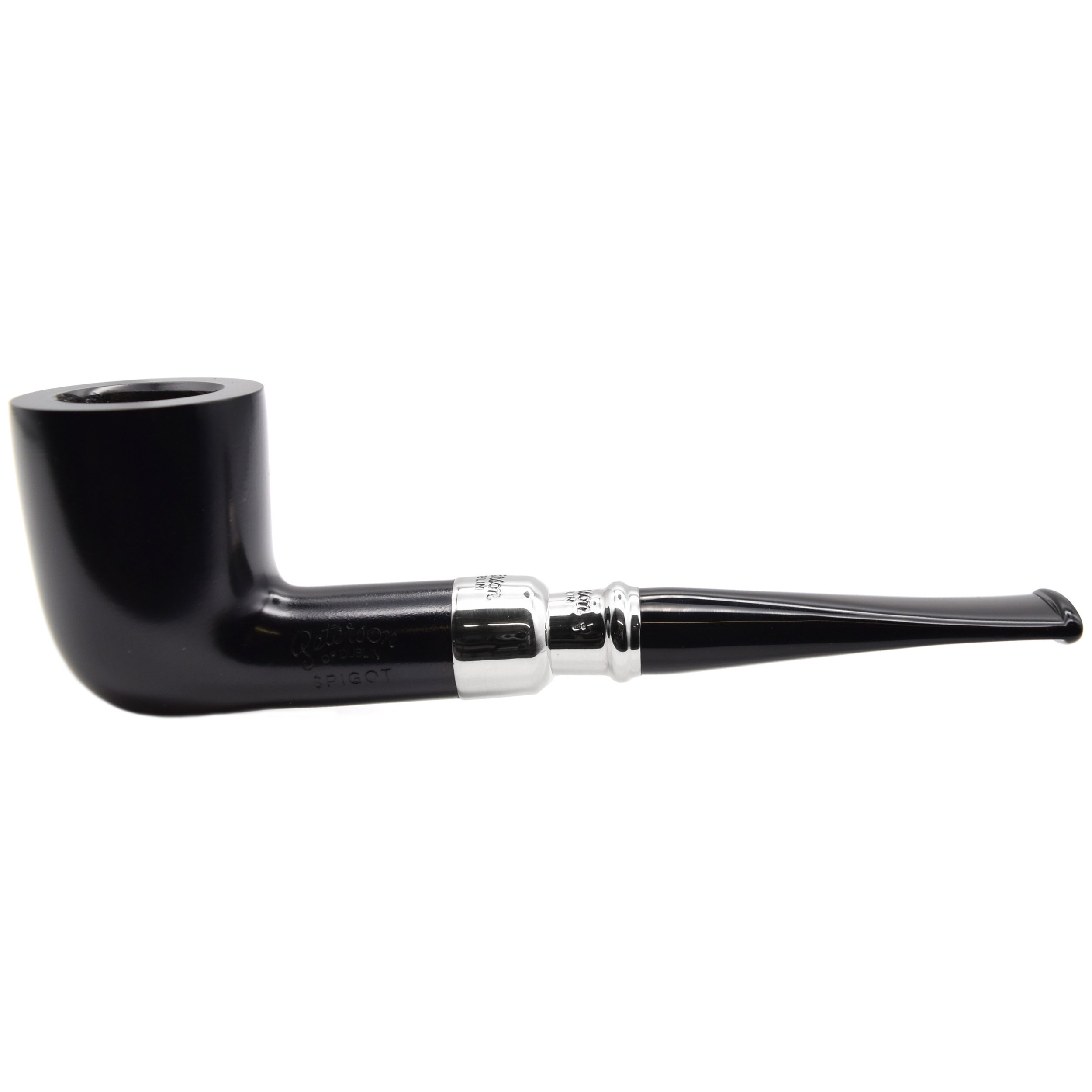 Peterson Sterling Silver Mounted Pipes — Harrison & Simmonds