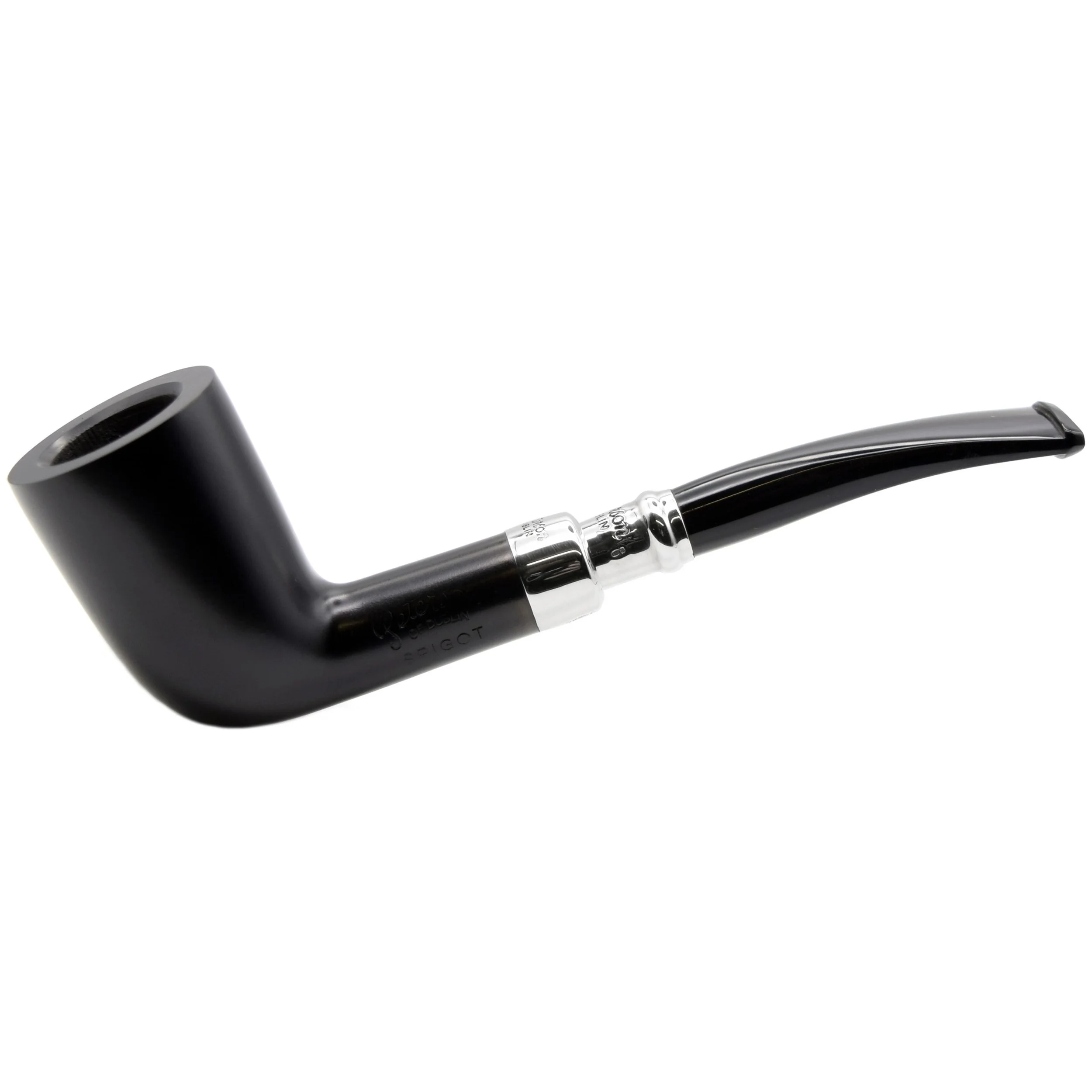 Peterson Sterling Silver Mounted Pipes — Harrison & Simmonds