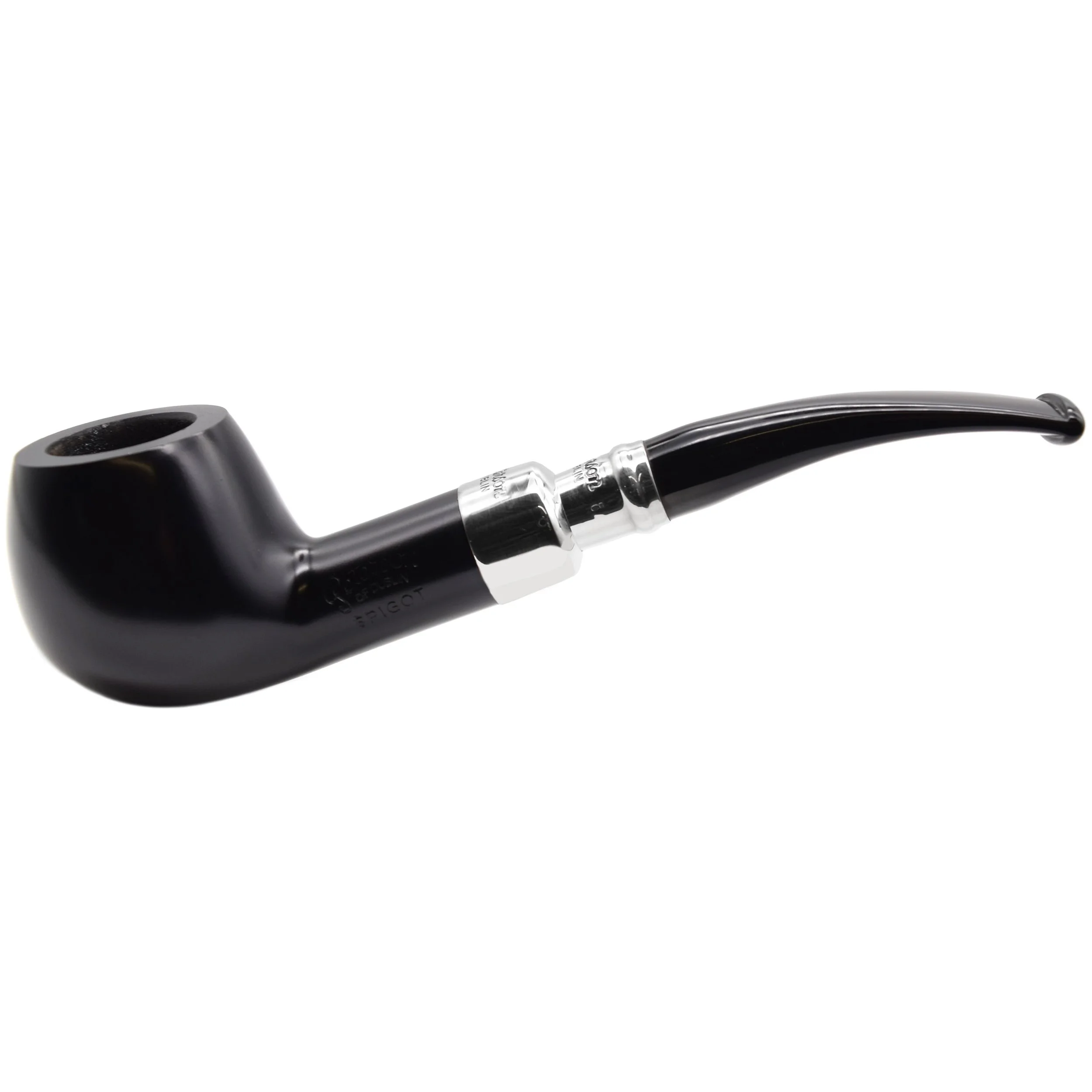 Peterson Sterling Silver Mounted Pipes — Harrison & Simmonds
