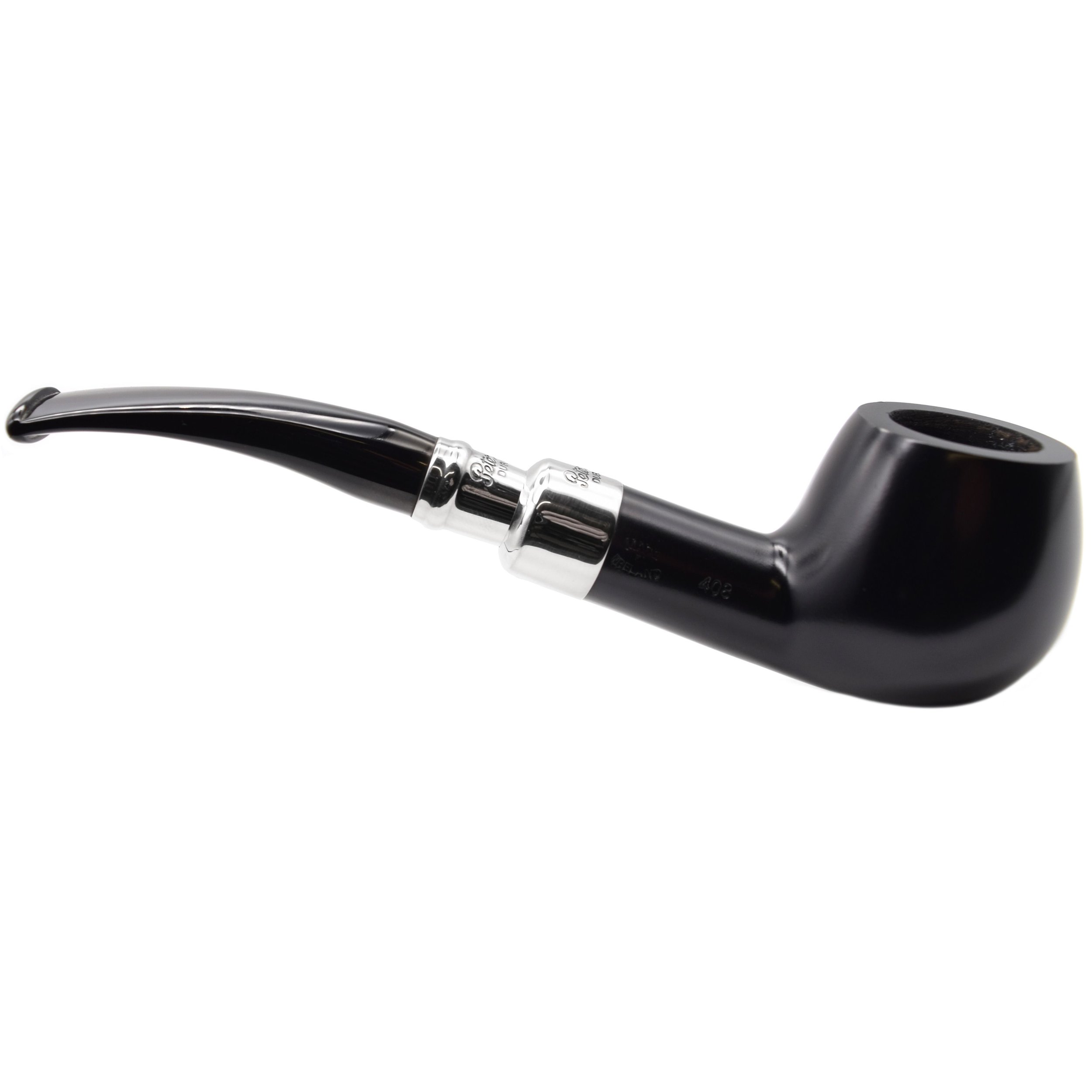Peterson Sterling Silver Mounted Pipes — Harrison & Simmonds