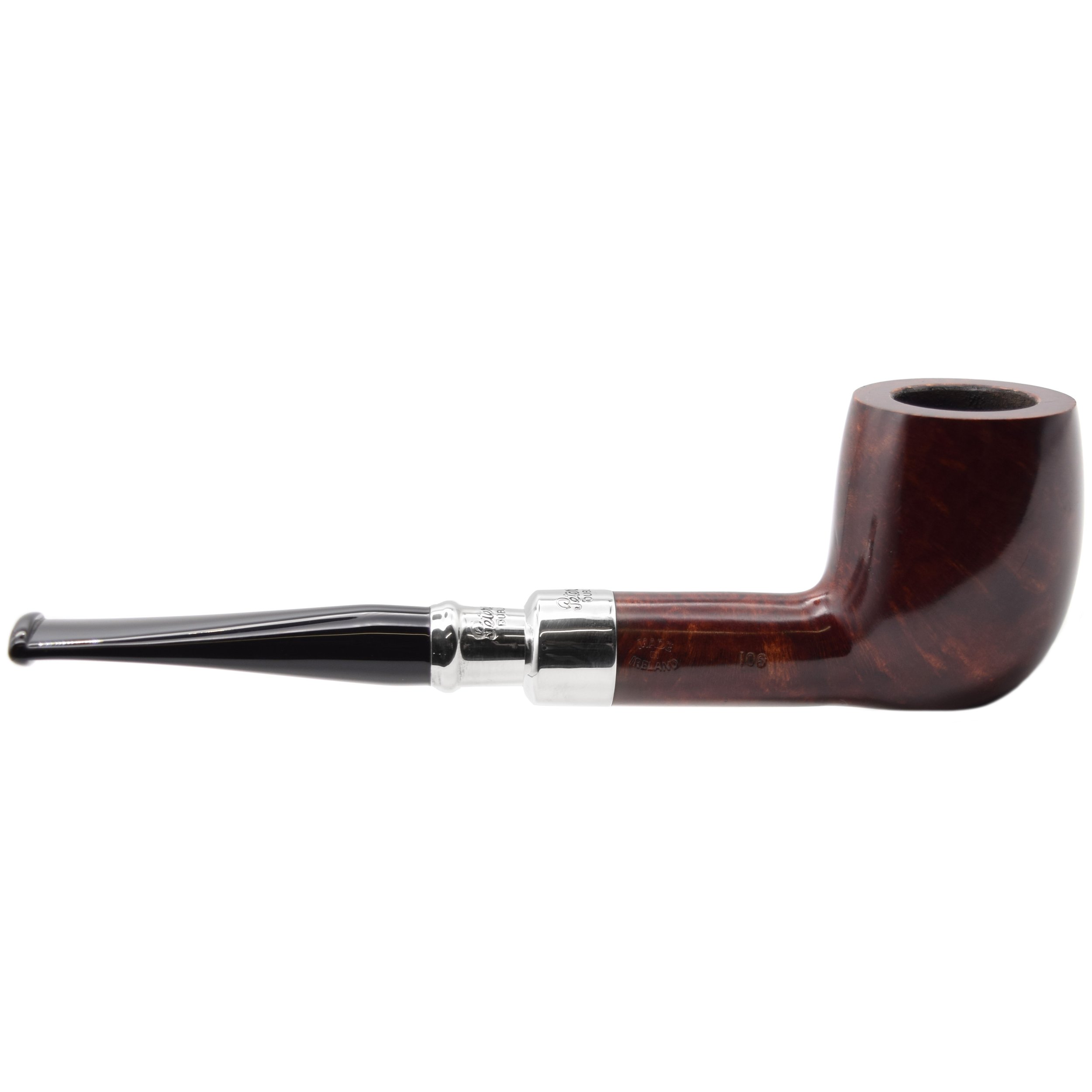 Peterson Sterling Silver Mounted Pipes — Harrison & Simmonds