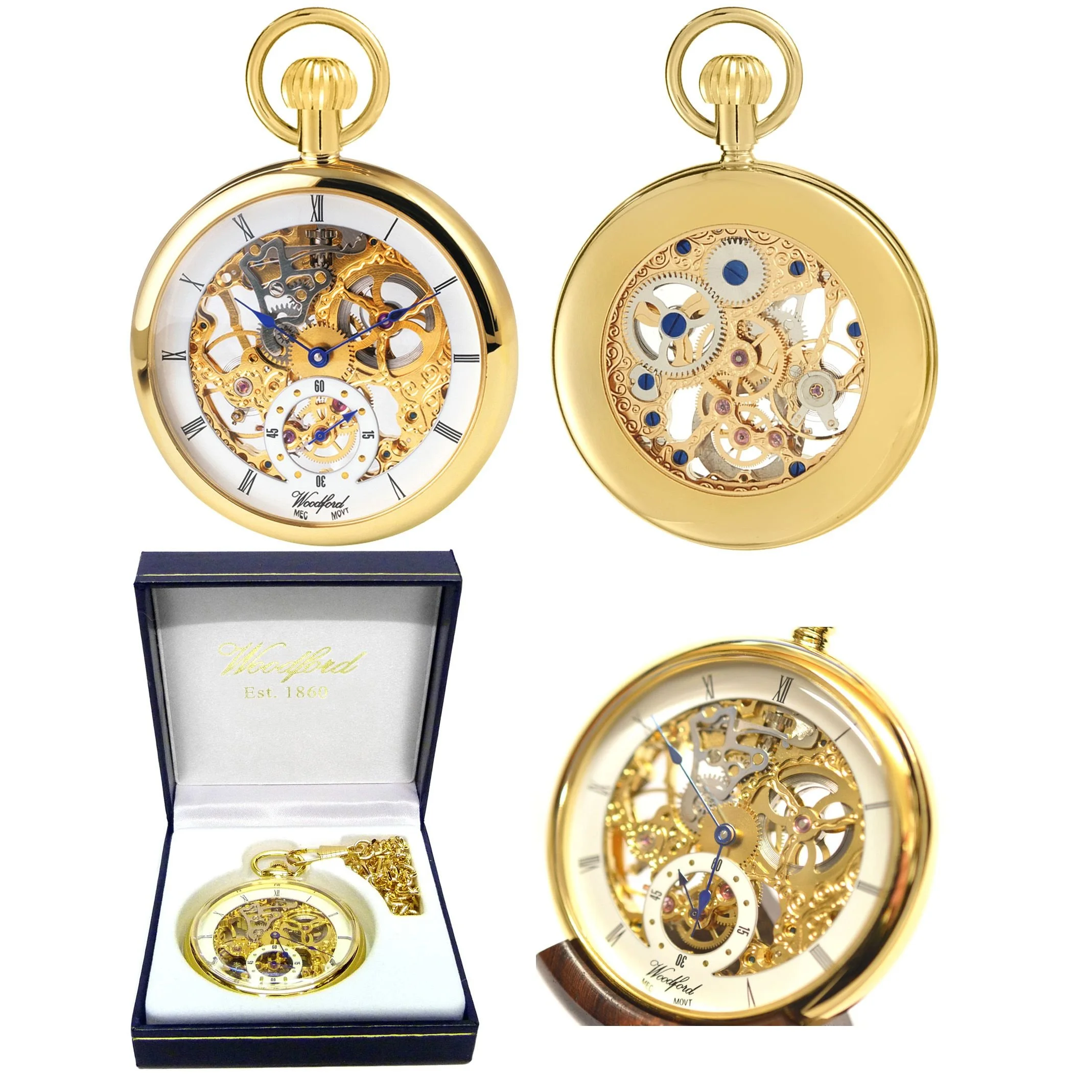 Open Face Pocket Watches — Harrison & Simmonds