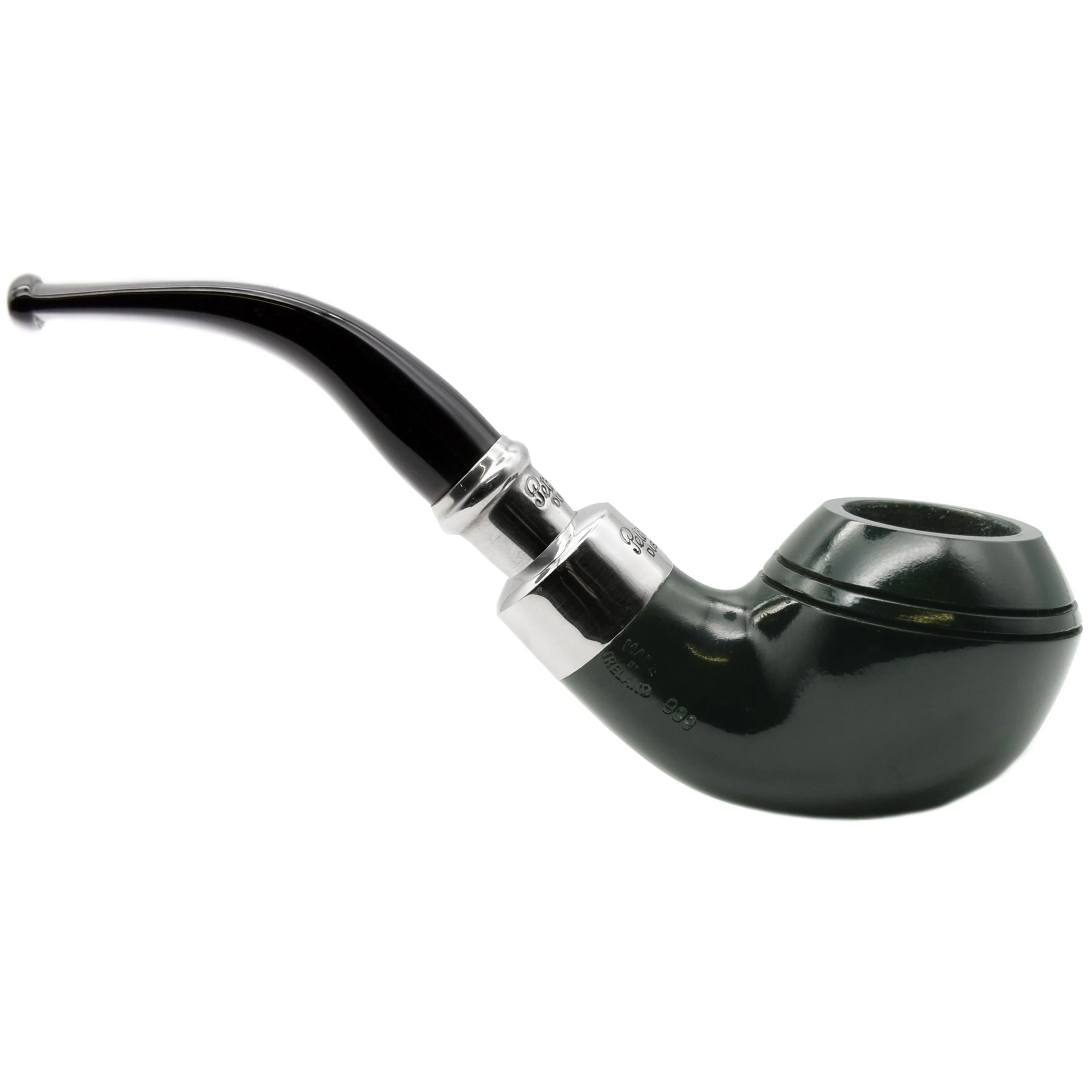 Peterson Sterling Silver Mounted Pipes — Harrison & Simmonds