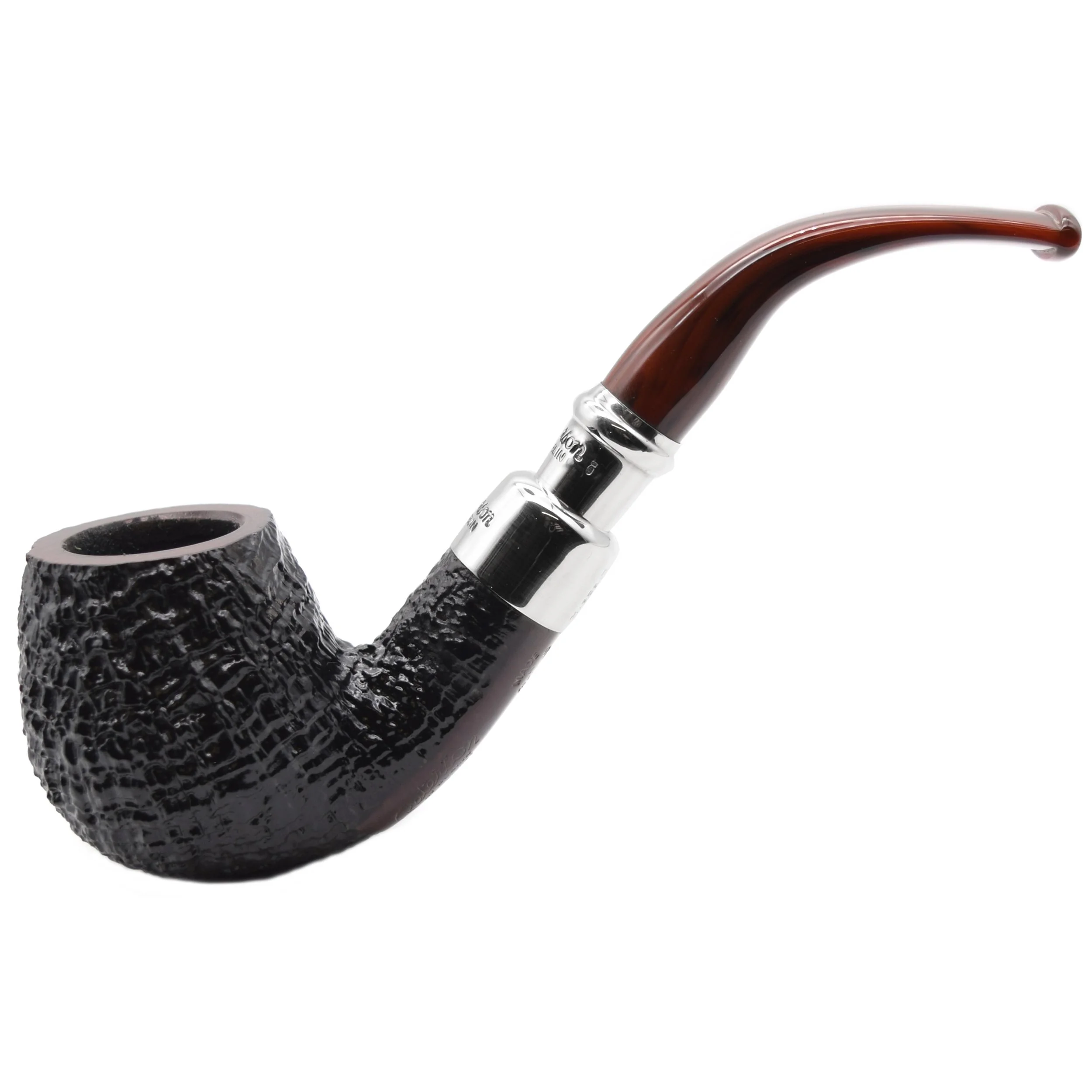 Peterson Sterling Silver Mounted Pipes — Harrison & Simmonds