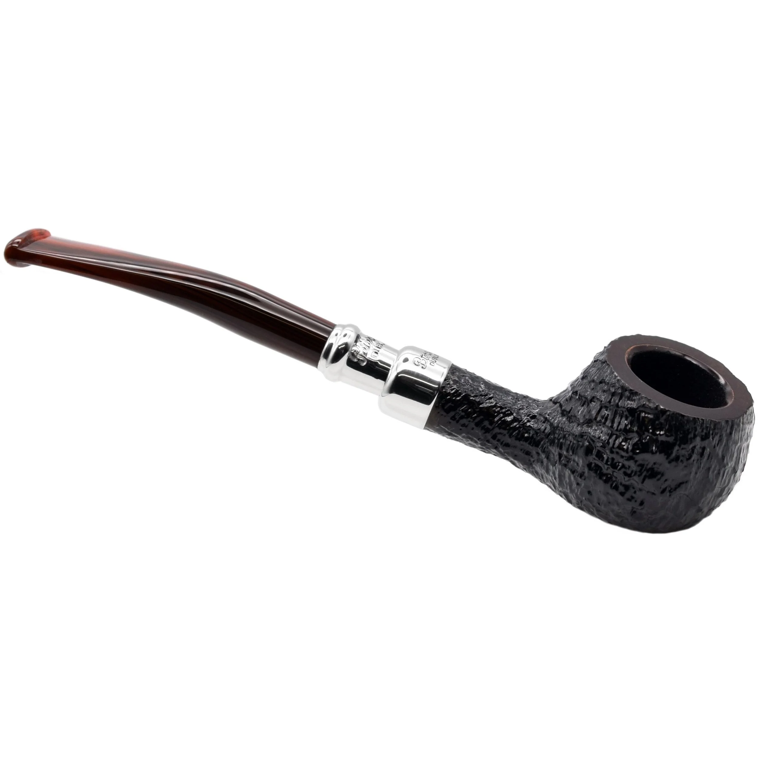 Peterson Sterling Silver Mounted Pipes — Harrison & Simmonds