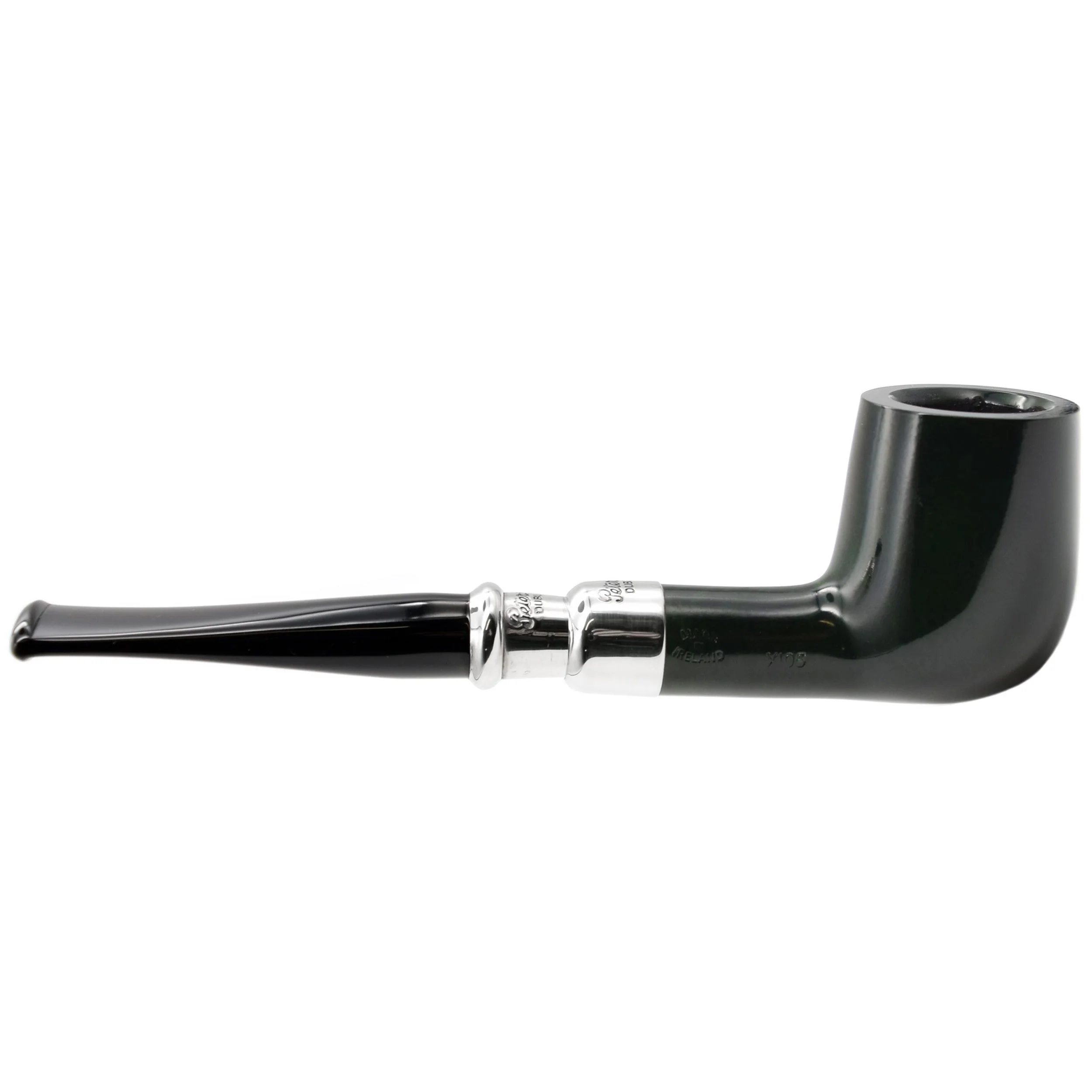 Peterson Sterling Silver Mounted Pipes — Harrison & Simmonds