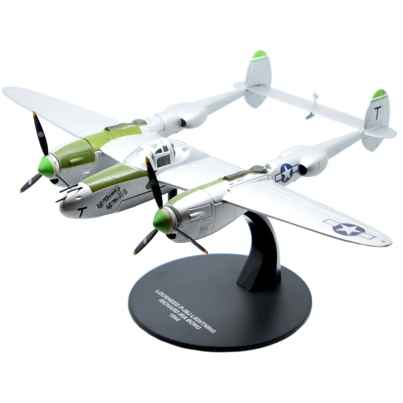 Lockheed P-38J Lightning, Richard Ira Bong, 1944, 1:72 Scale Diecast ...
