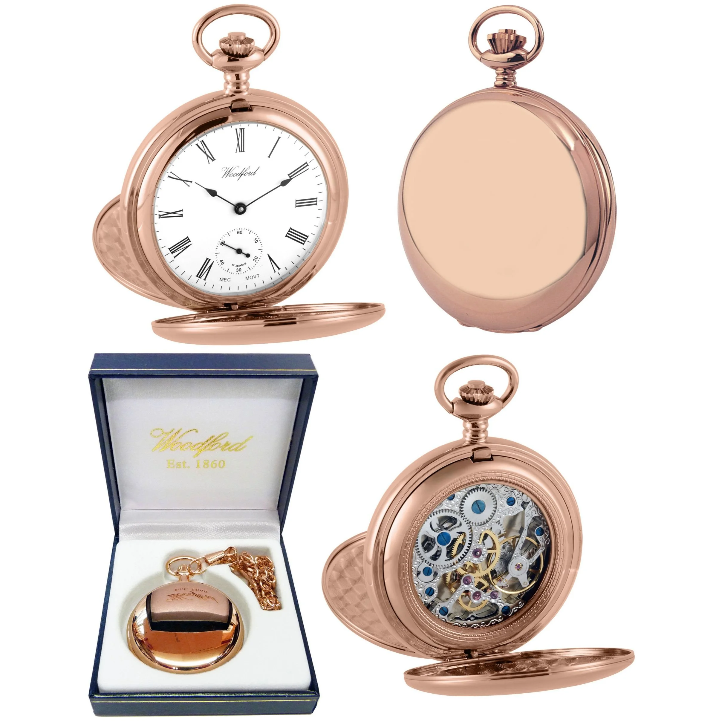 Twin Lid Hunter Pocket Watches — Harrison & Simmonds