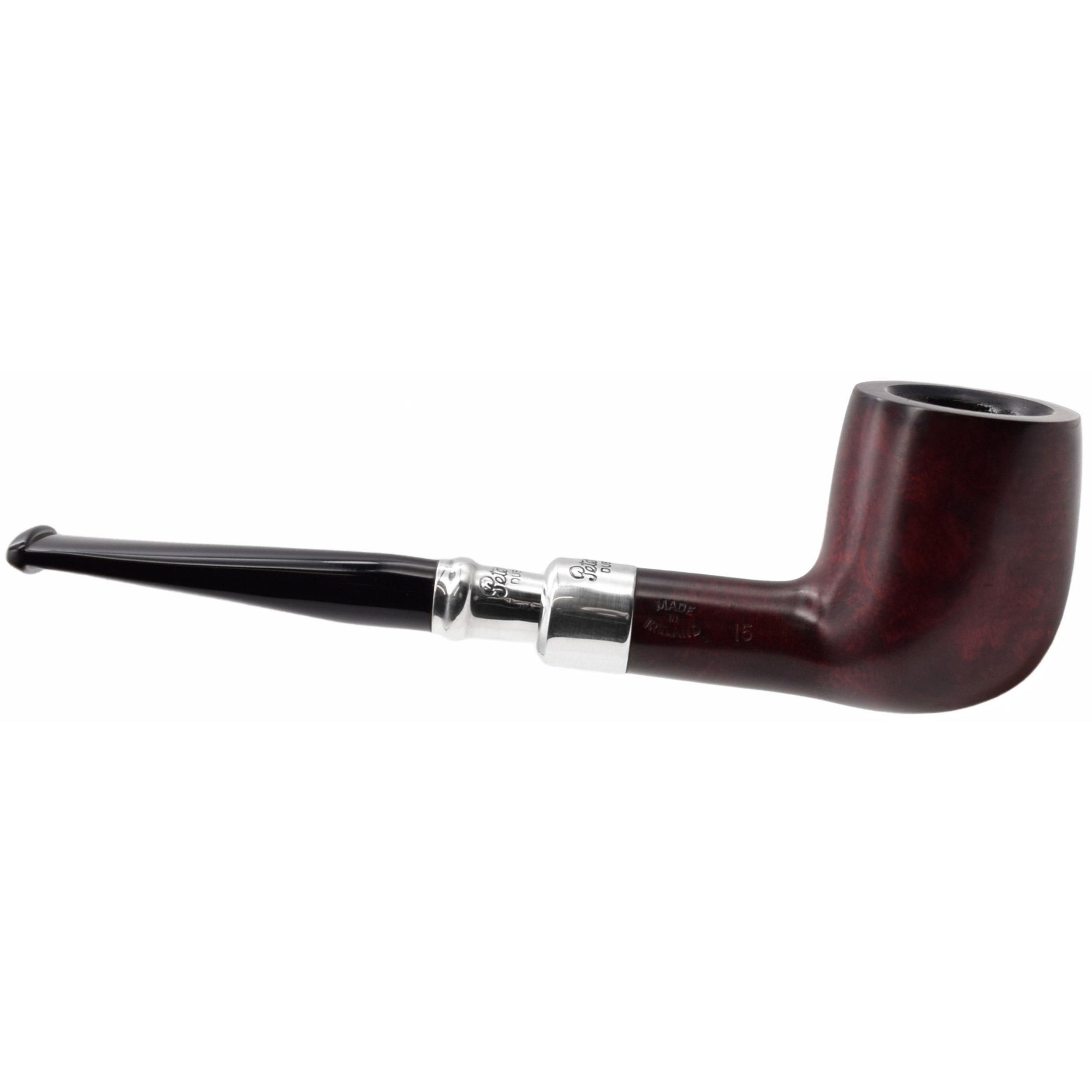 Peterson Sterling Silver Mounted Pipes — Harrison & Simmonds