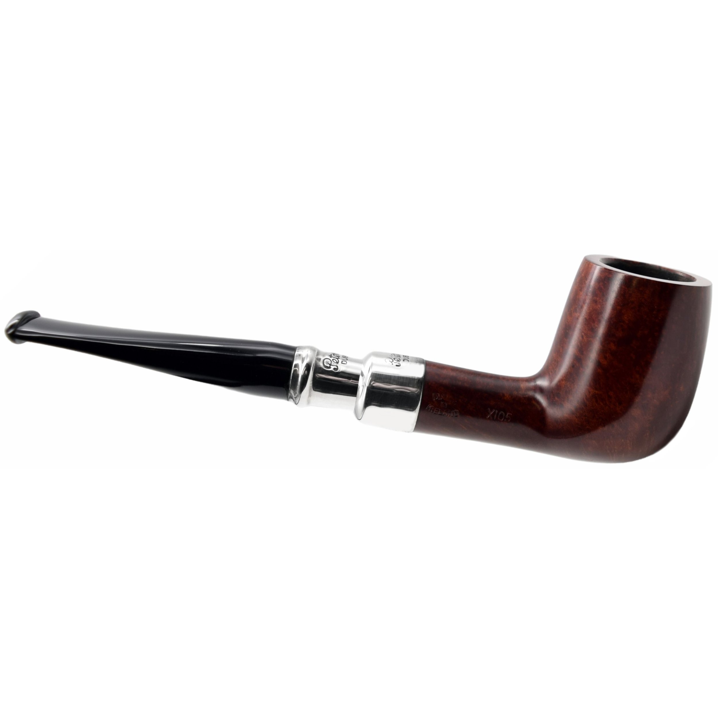 Peterson Sterling Silver Mounted Pipes — Harrison & Simmonds