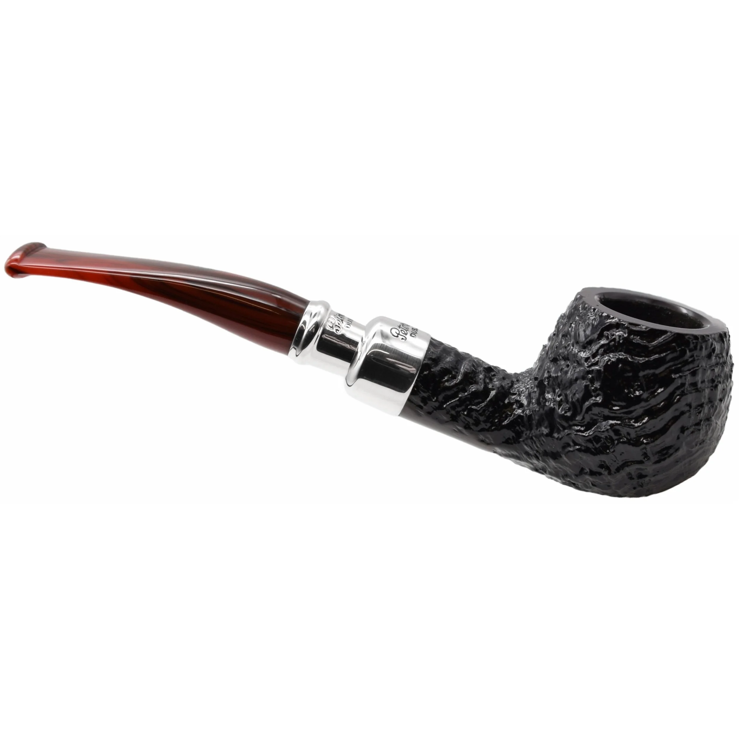 Peterson Sterling Silver Mounted Pipes — Harrison & Simmonds