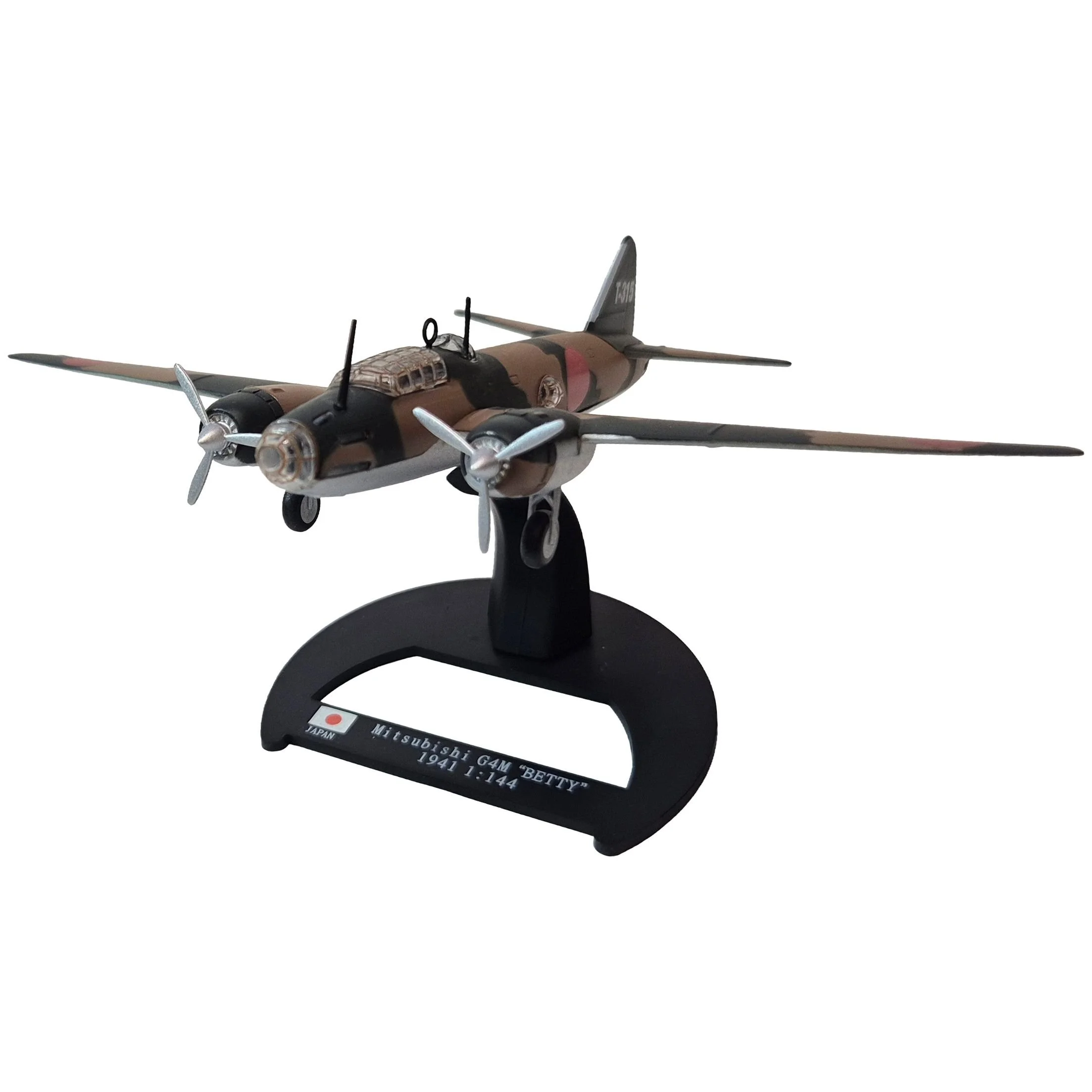 Mitsubishi G4M "Betty", Japan (1941), 1:144 Scale Model (PU02) — Harrison & Simmonds
