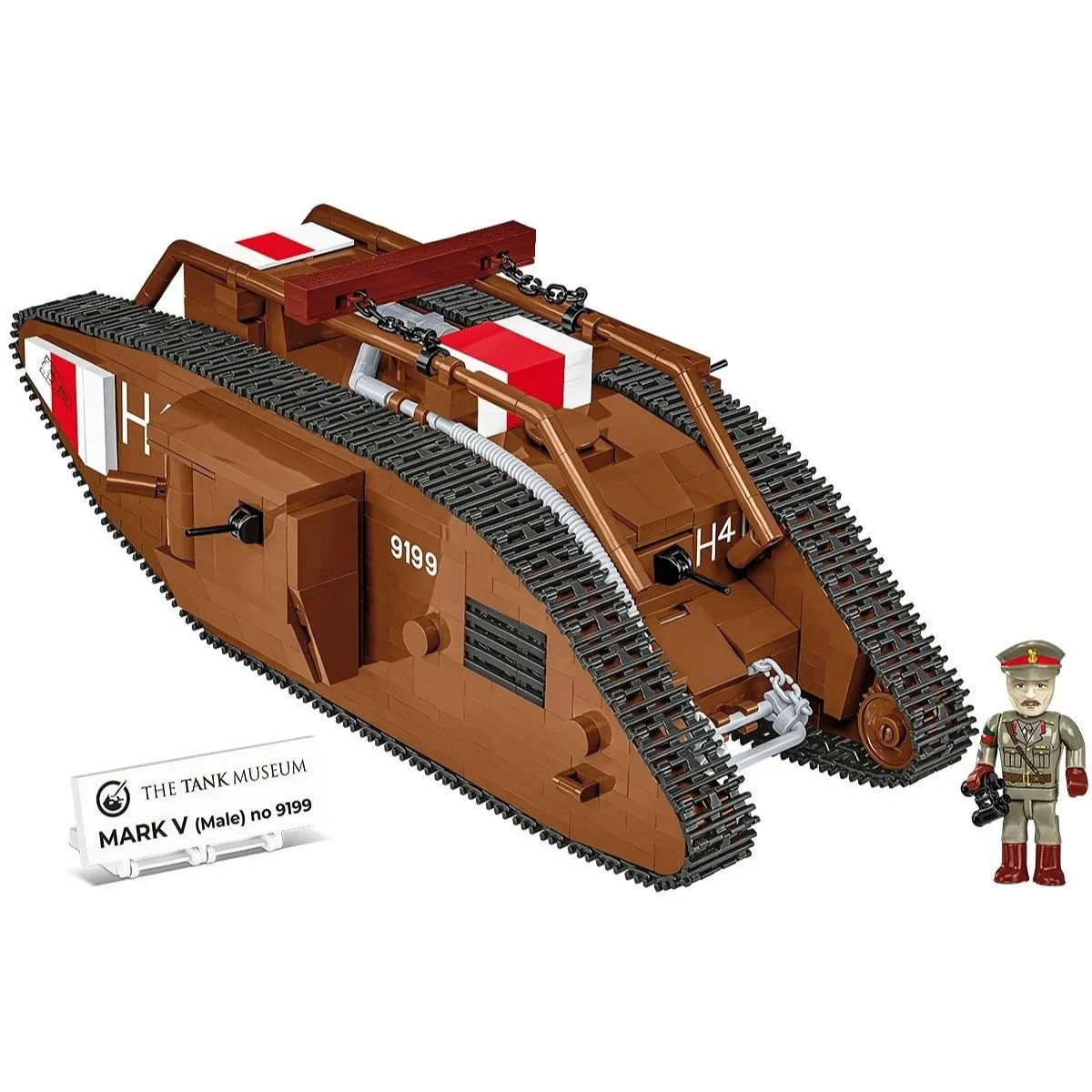 Cobi Mark V (Male) no 9199 Tank WWI, Bovington Tank Museum - 1:35 Scale ...