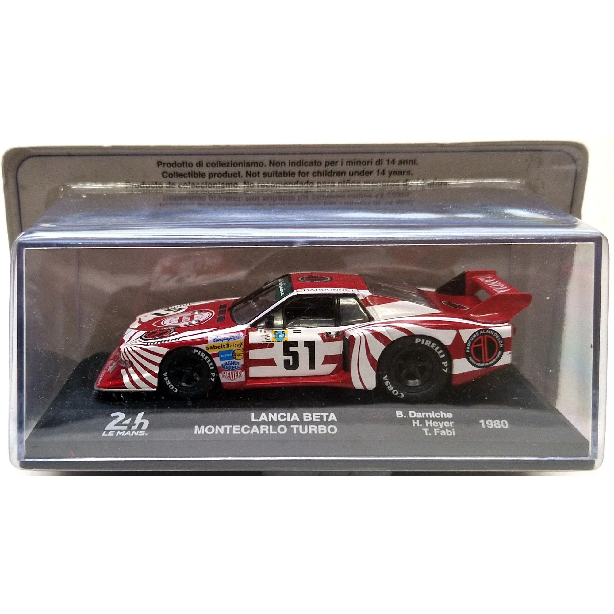 Lancia Beta Montecarlo Turbo, Le Mans 1980, Derniche / Heyer / Fabi 1: ...