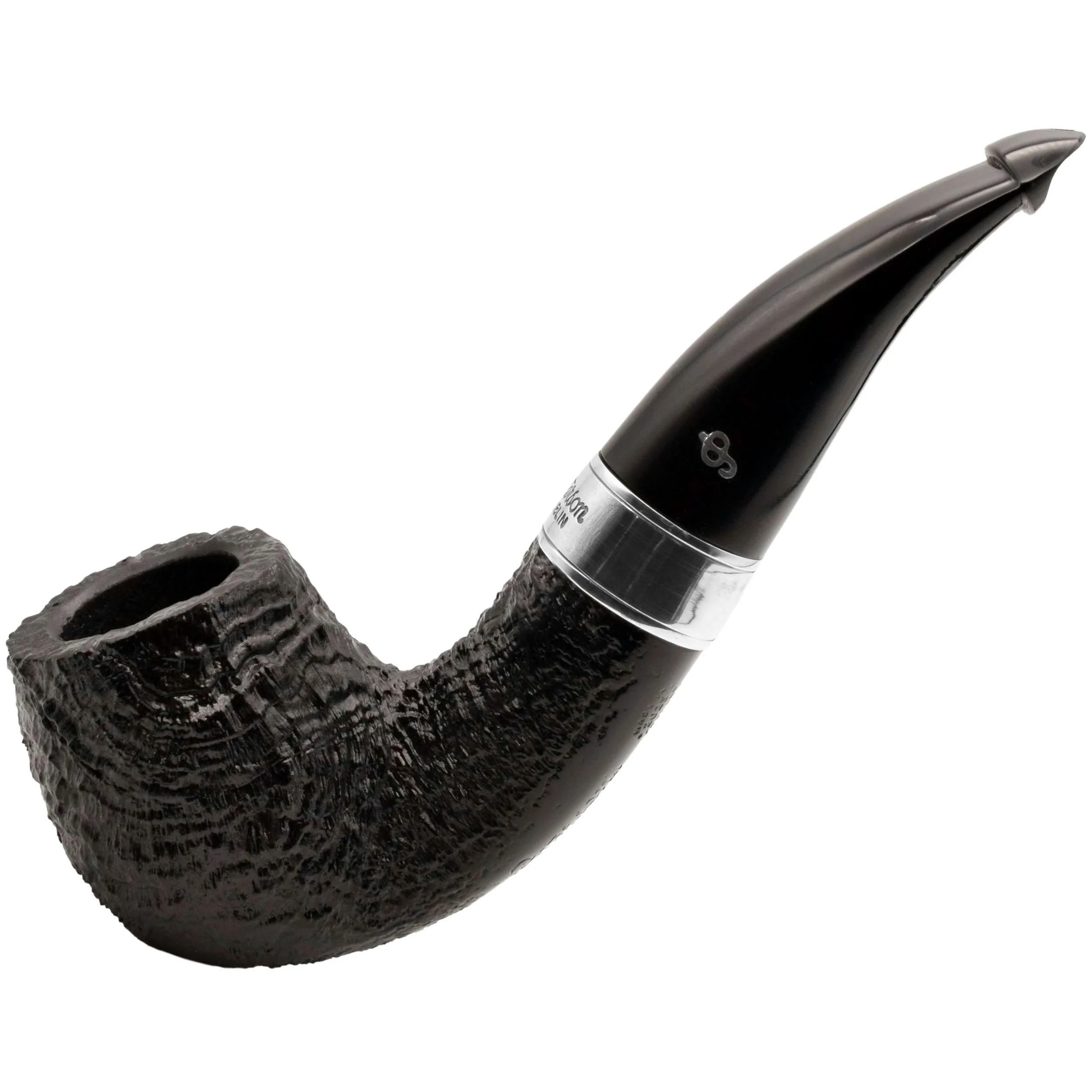 Peterson "160th Anniversary" Sterling Silver Mounted Sandblasted Finish ...