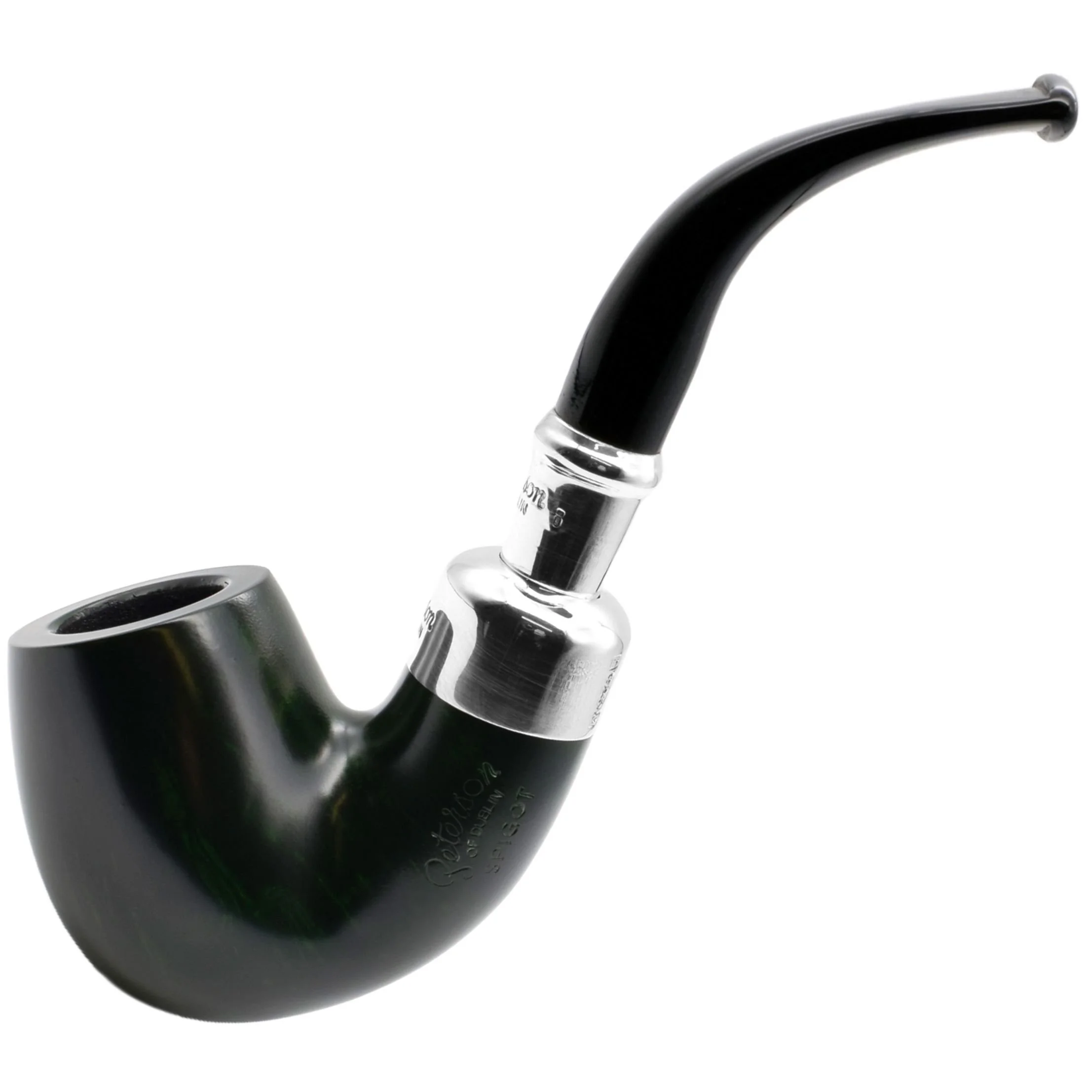 Peterson Sterling Silver Mounted Pipes — Harrison & Simmonds