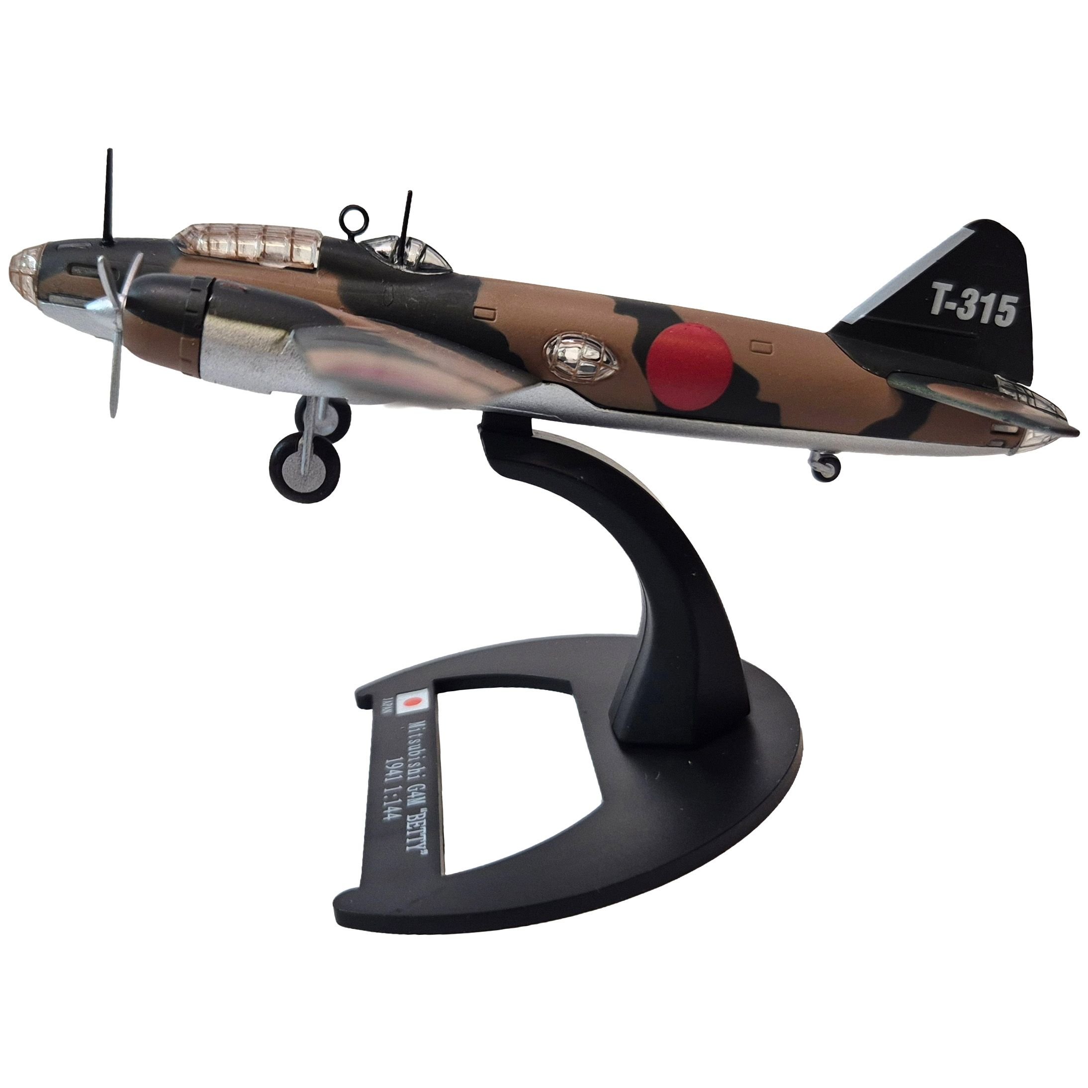 Mitsubishi G4M "Betty", Japan (1941), 1:144 Scale Model (PU02) — Harrison & Simmonds