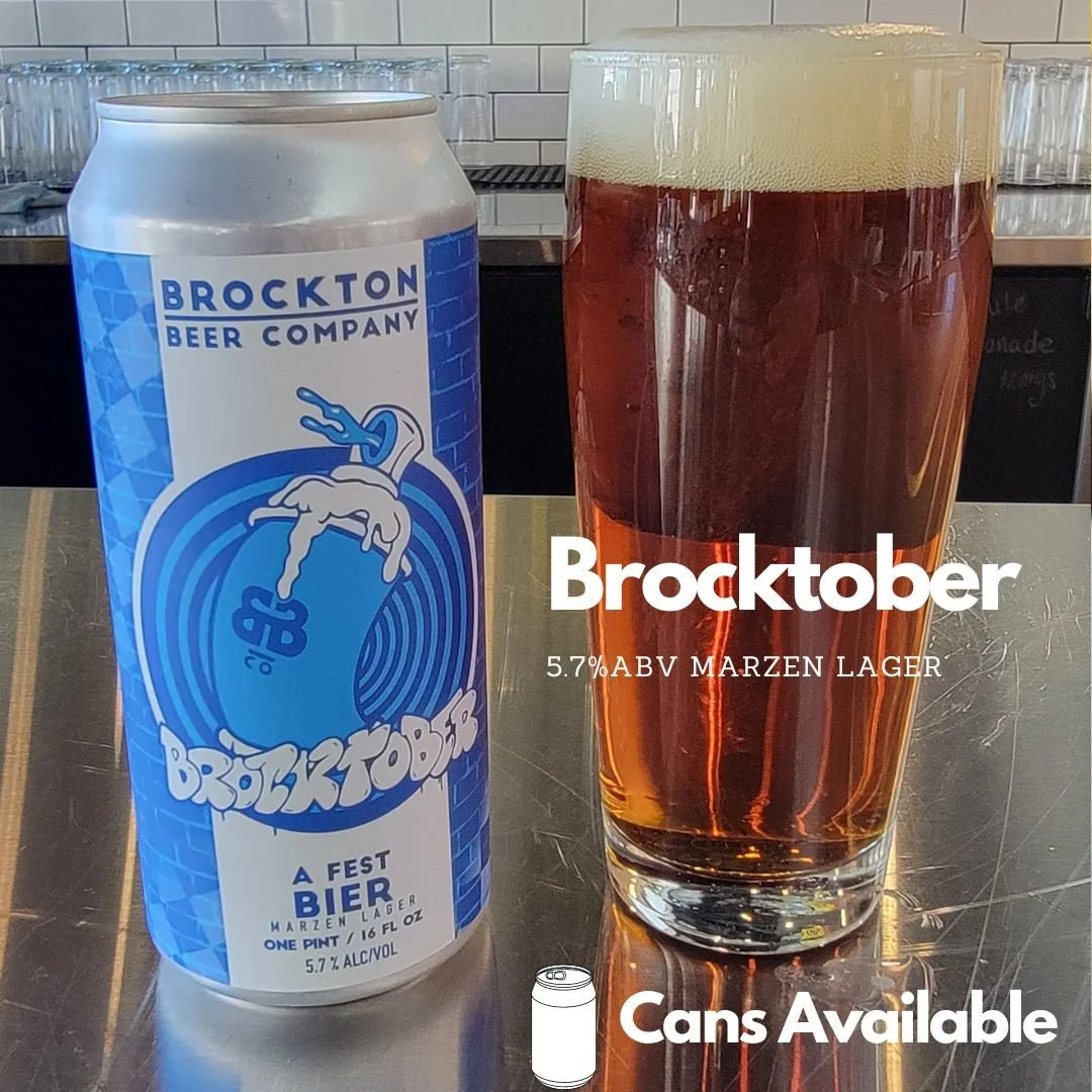 Now Pouring | Brockton Beer Taproom — Brockton Beer Co. | Craft Beer ...
