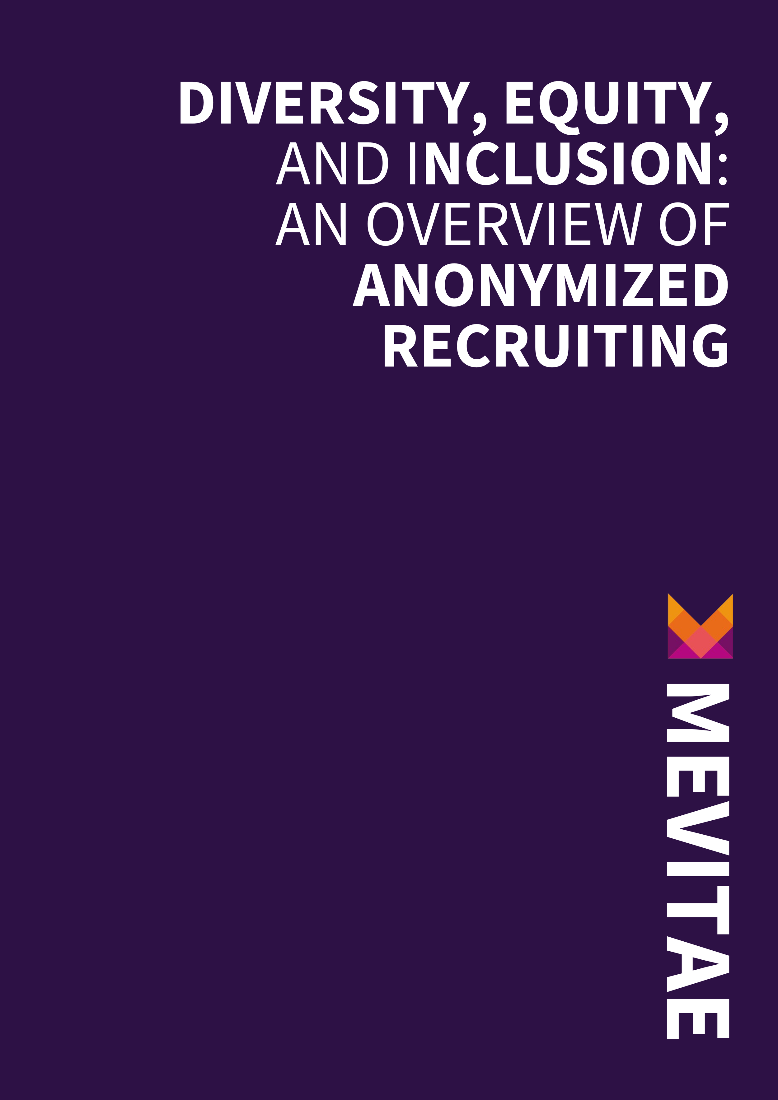 CV Blind Recruiting Solution — Blind recruiting within your ATS